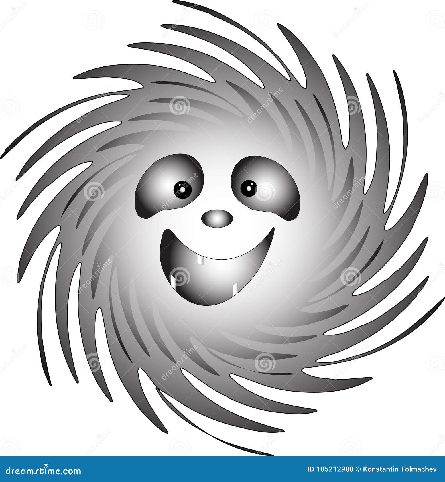 Smiley / Ghost-Joy / Vector Stock Illustration - Illustration of ...