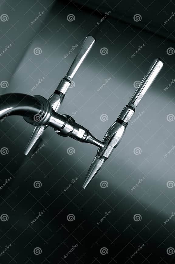 Stylish Spigot in Modern Bar Environment Stock Image - Image of ...