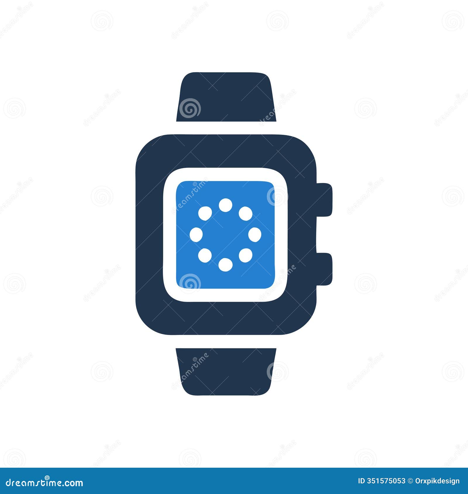 Smartwatch Icon. Trendy Flat Vector Smartwatch Icon On White Bac ...