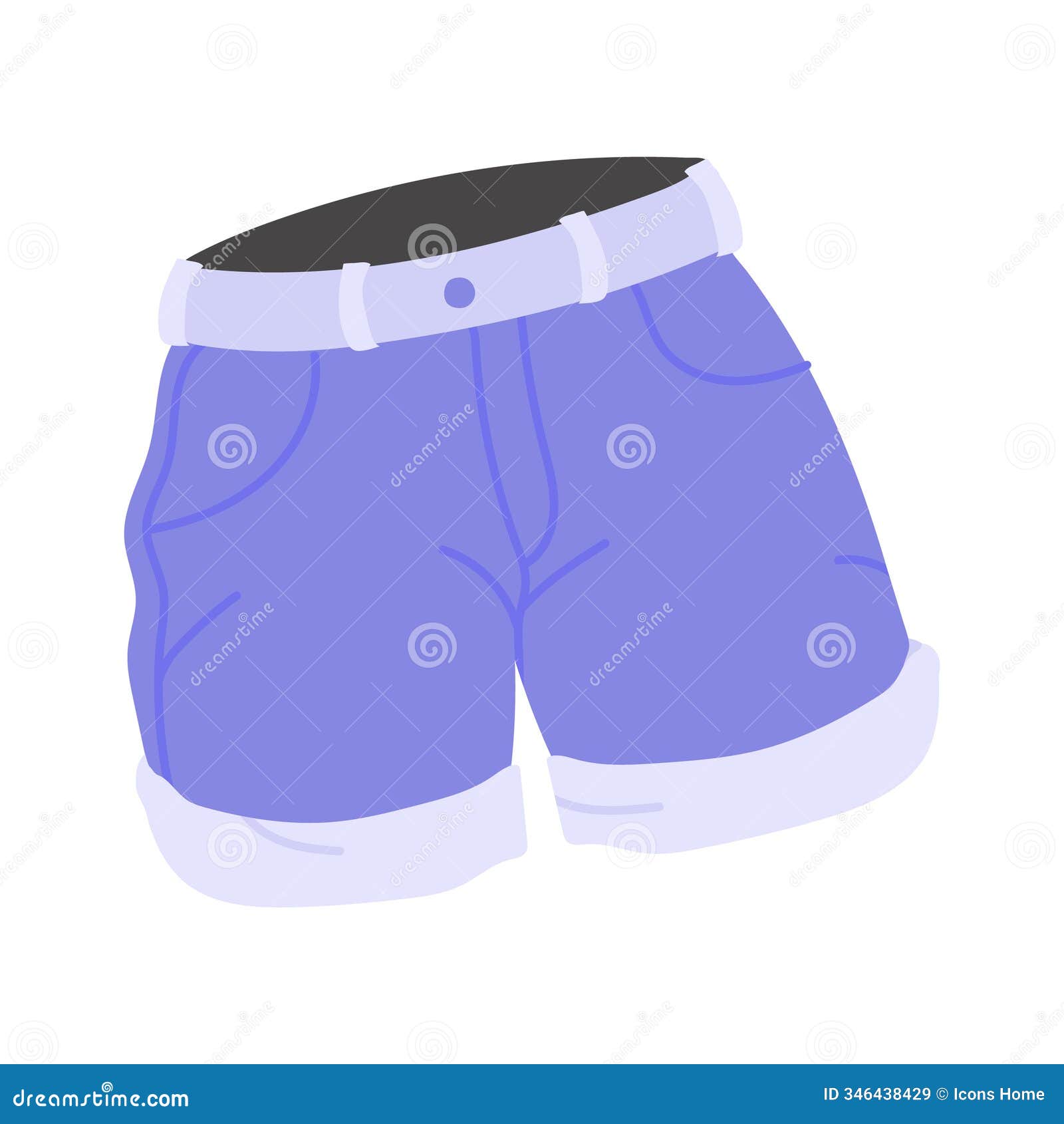 Stylish Summer Shorts Vector Design in Modern Style Stock Vector ...