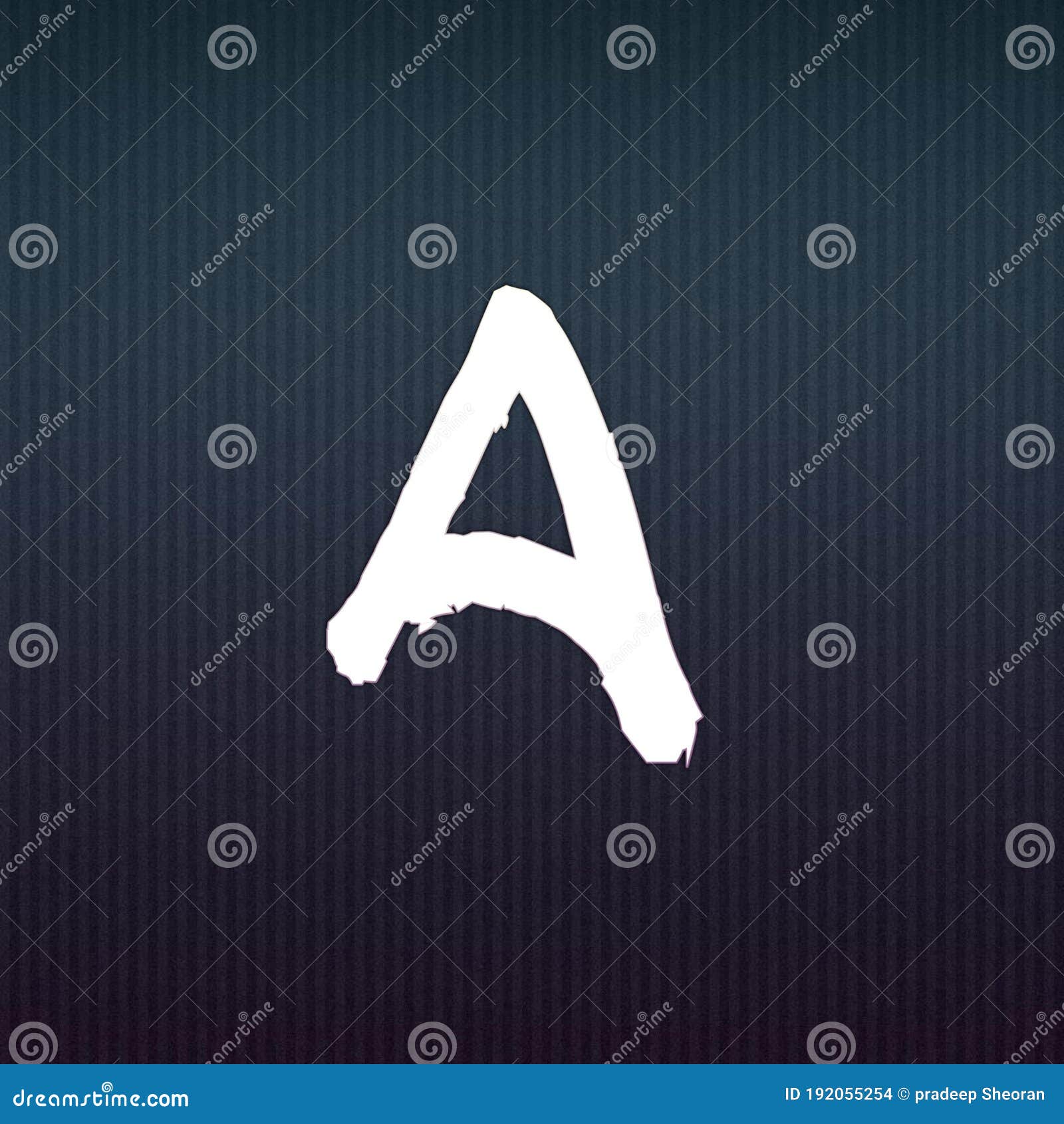 Stylish Texture Image of White a Alphabet Stock Photo - Image of ...