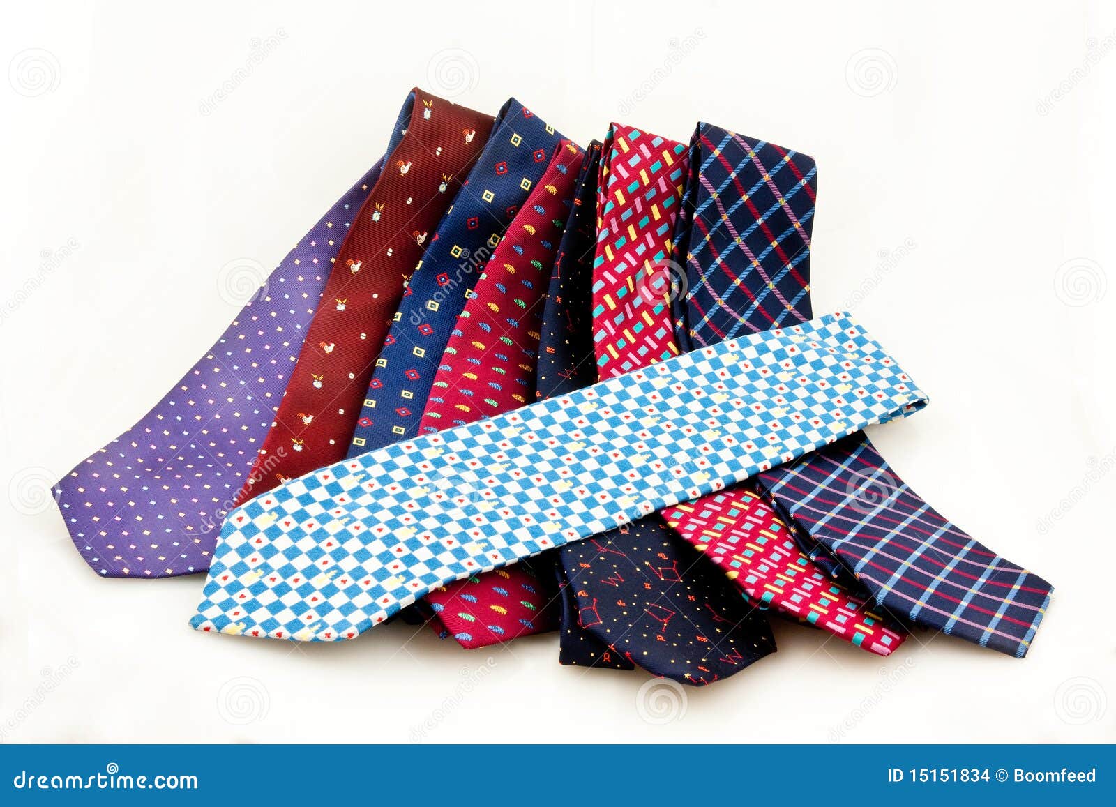 Stylish Ties stock photo. Image of patterns, clothing - 15151834
