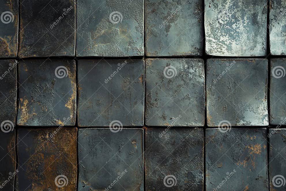 Stylish Tiled Metal Texture for an Elegant Website Header Design and ...