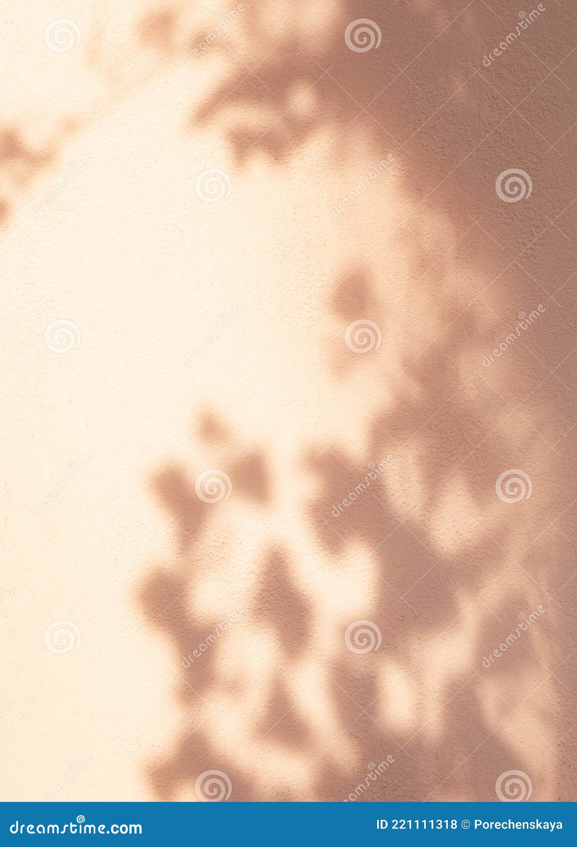 Stylish Tree Shadow on Beige Wall. Minimal Aesthetic Background Stock ...