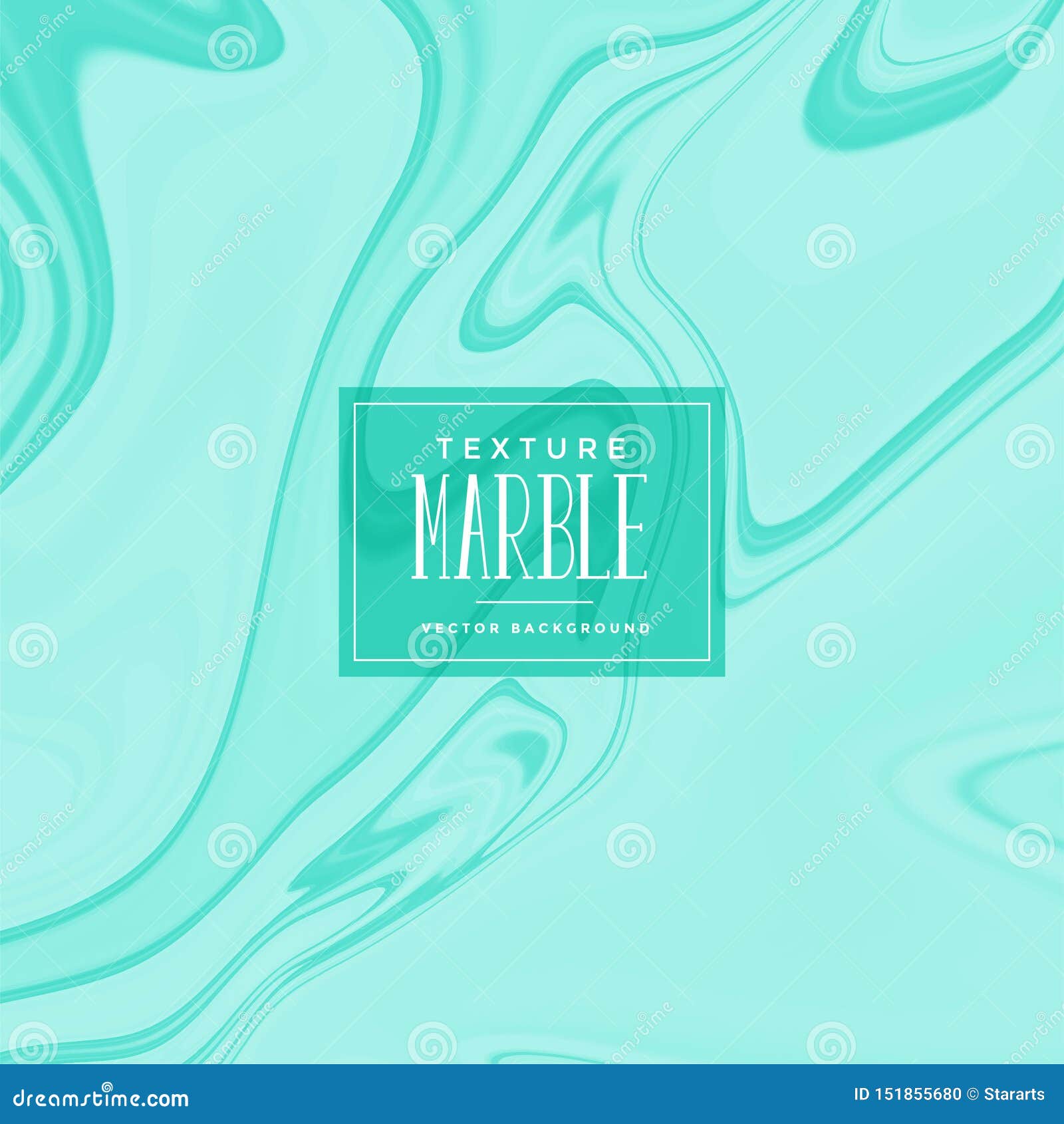Stylish Turquoise Marble Texture Background Stock Vector - Illustration ...