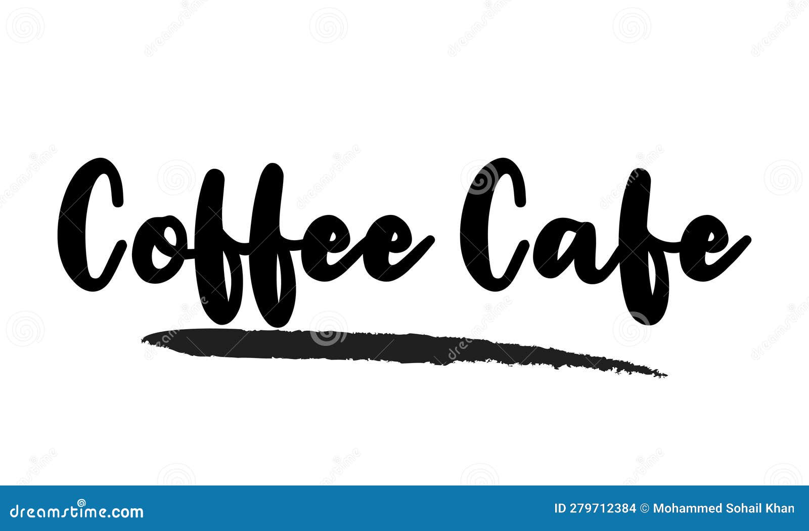 Coffee Cafe Stylish Typography Text Lettering Phrase Vector Design ...