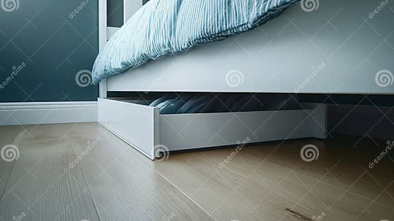 Stylish Under-Bed Storage Solution with Drawers for Space Maximization ...