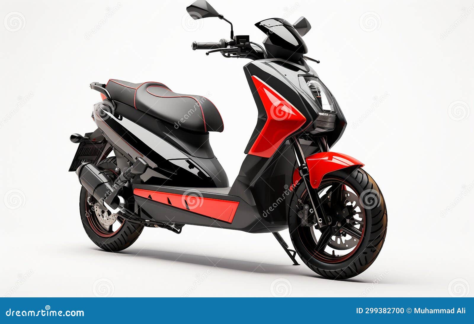 Stylish Urban Transport on White Background Stock Illustration ...