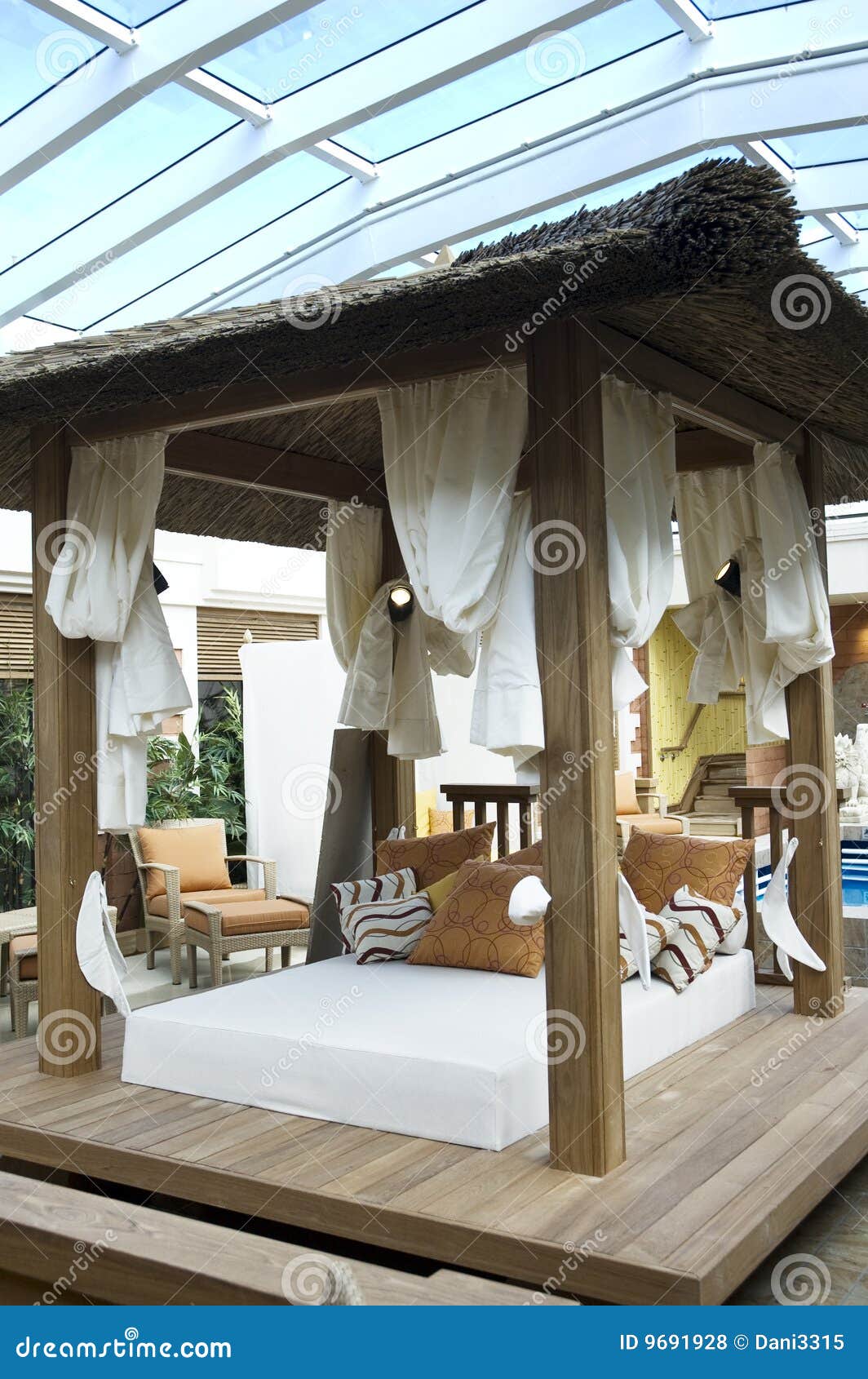 Stylish veranda stock photo. Image of interior, home, living - 9691928