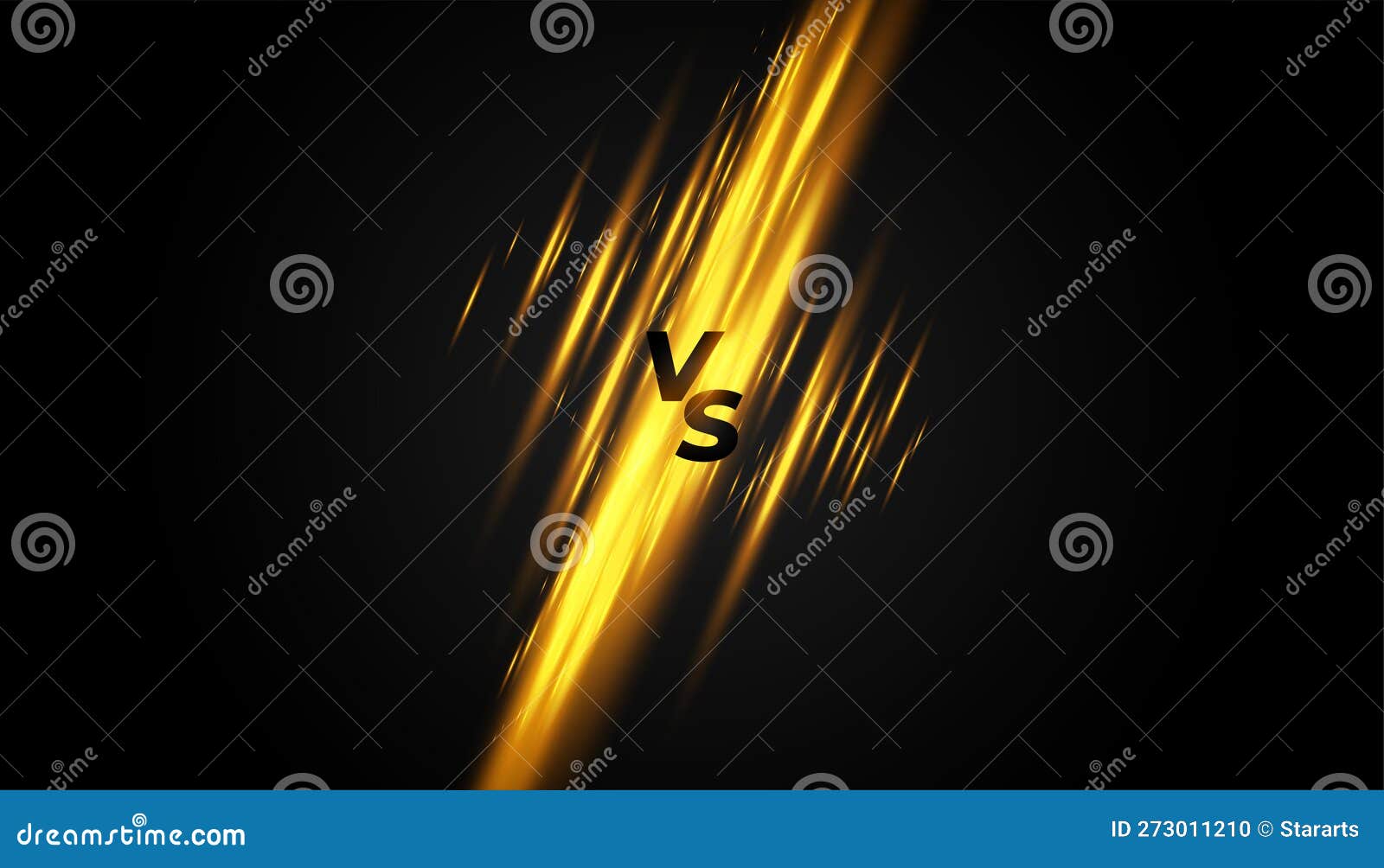 Stylish Versus Vs Screen Banner for Duel Boxing Fight Stock Vector ...