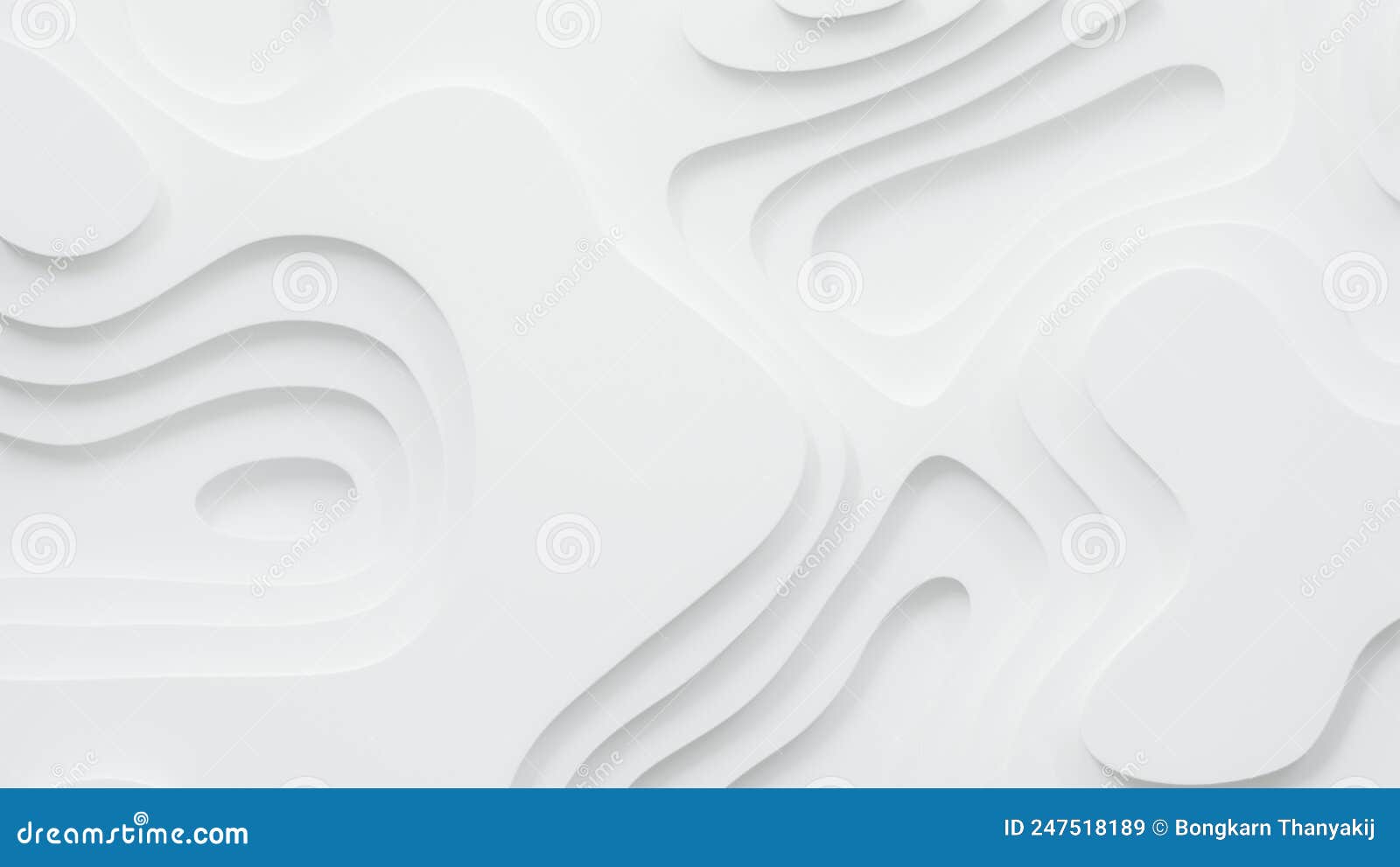 Stylish White Abstract Geometric Pattern Background, Wave and Curve ...