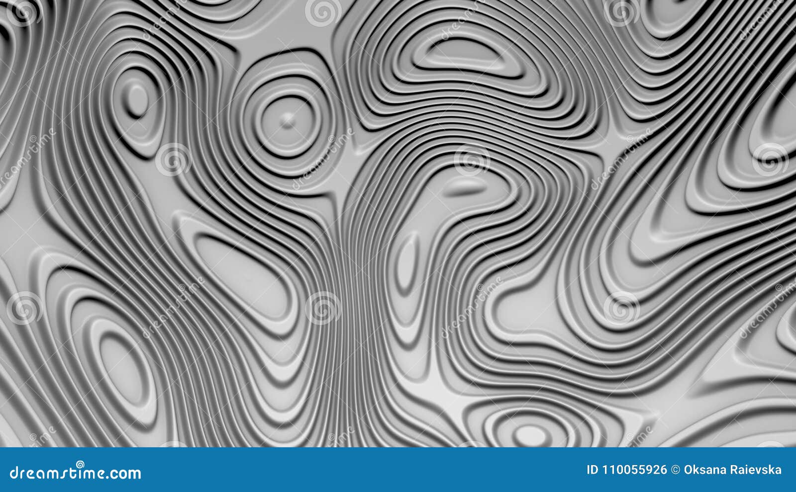 Stylish White Colored Background with Flowing Lines. Abstract ...