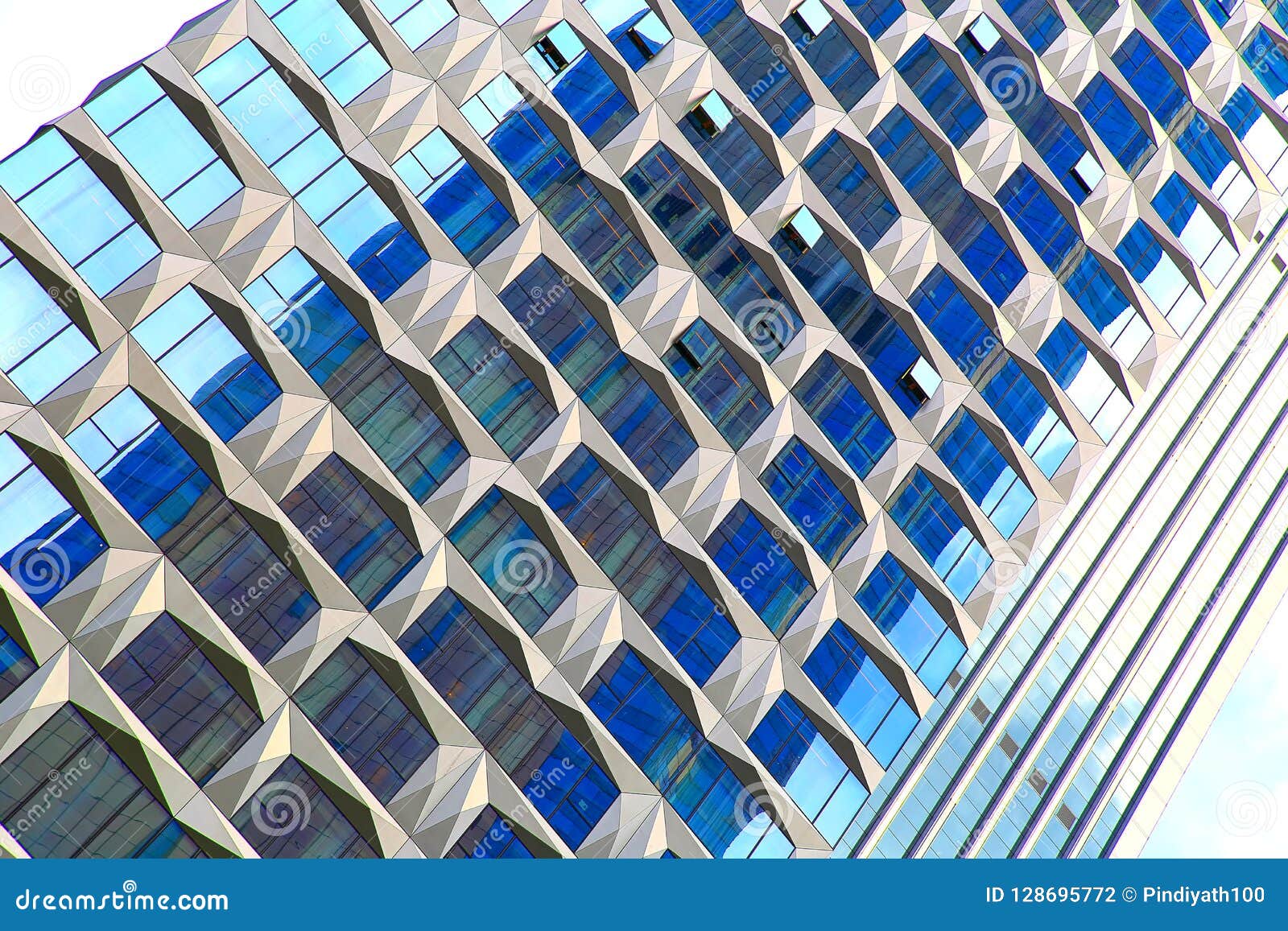 Windows of Modern Architecture Stock Photo - Image of construction ...