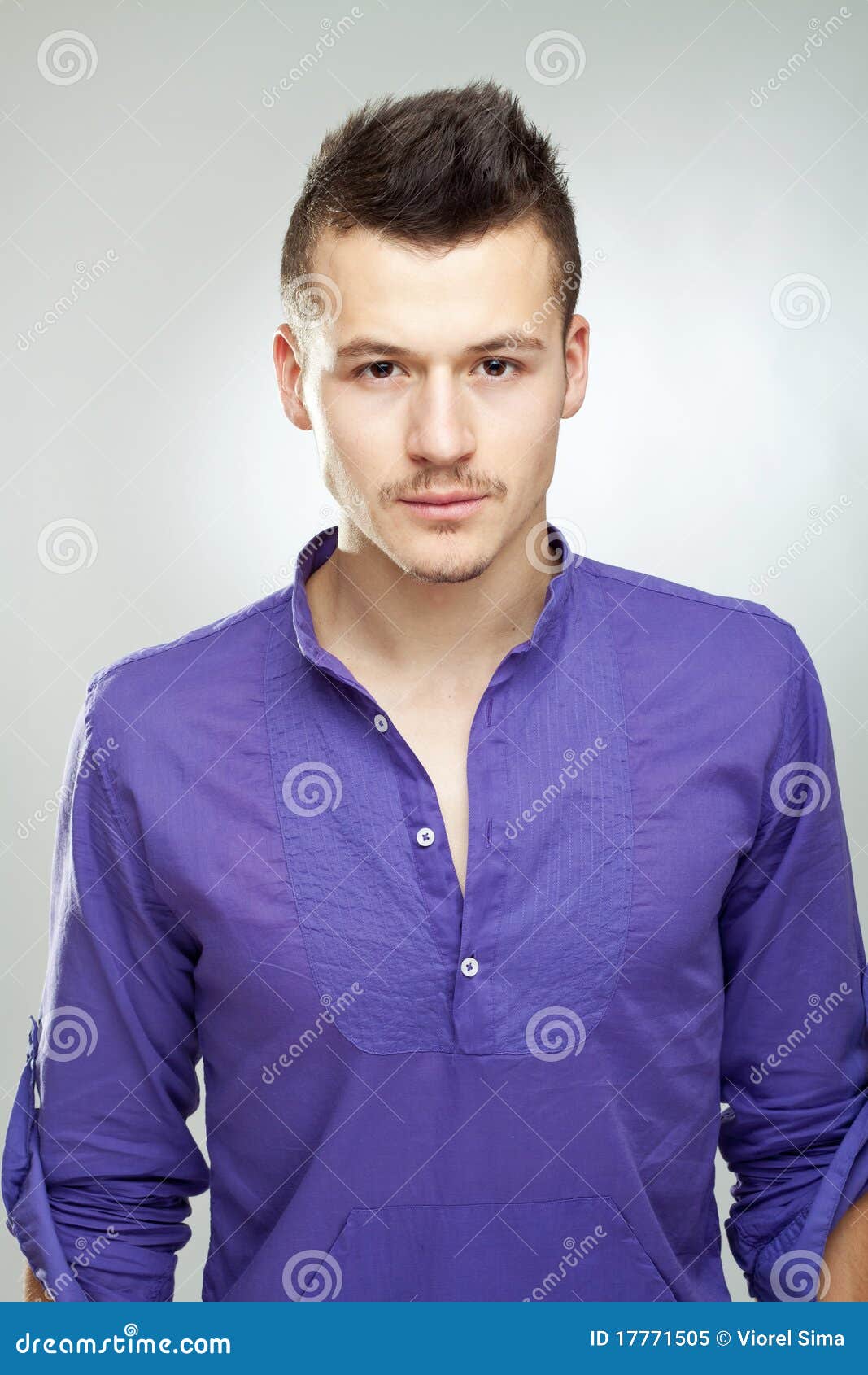 Stylish young man stock image. Image of isolated, casual - 17771505