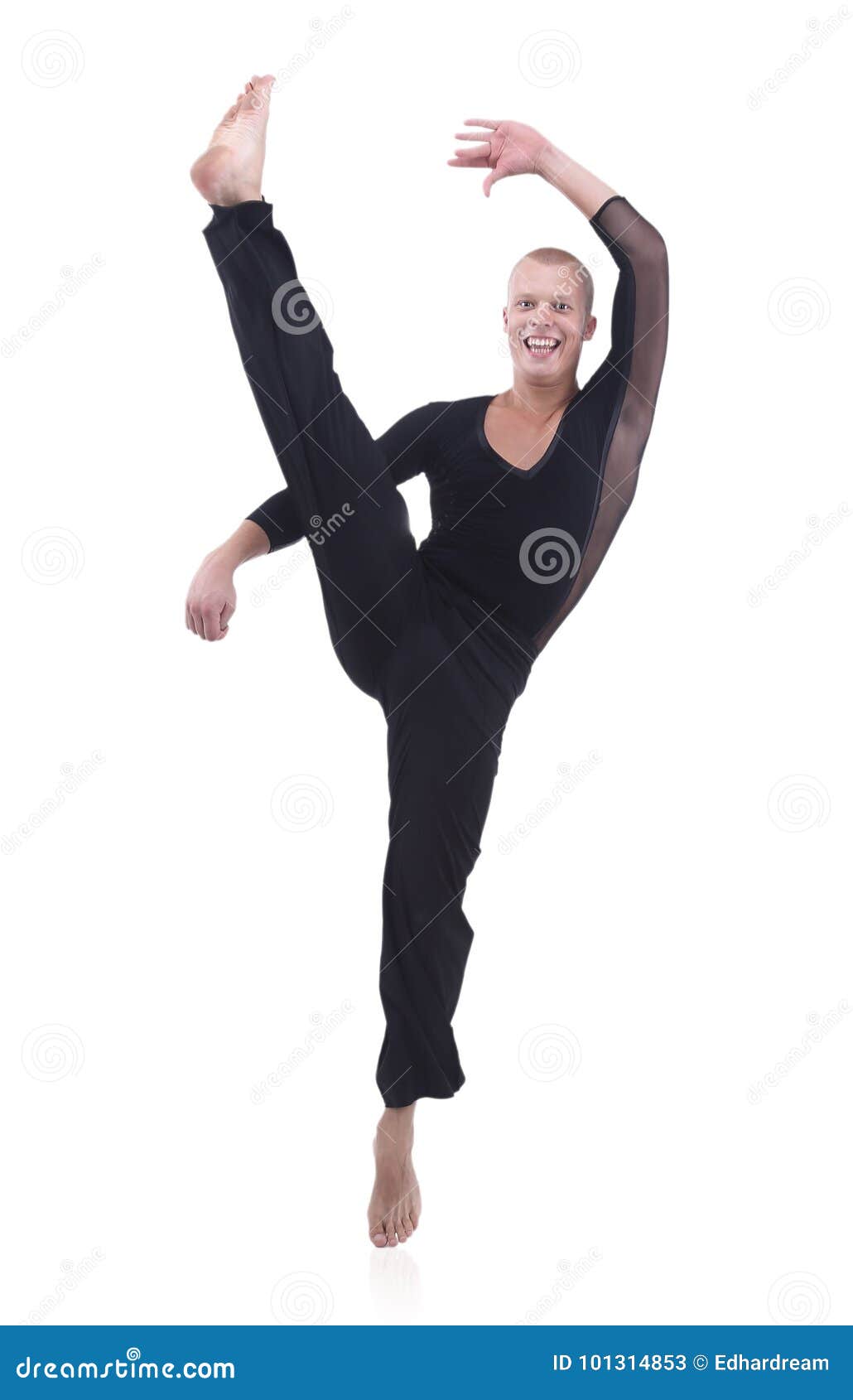Stylish and Young Modern Style Dancer is Posing Stock Image - Image of ...