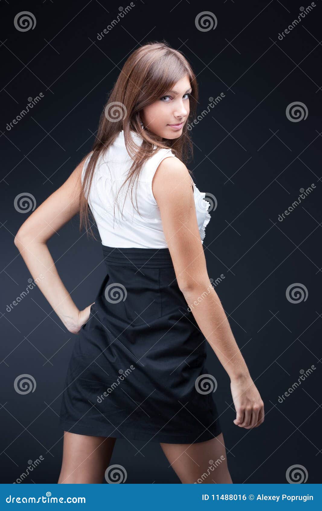 Stylish young woman stock photo. Image of beautiful, business - 11488016