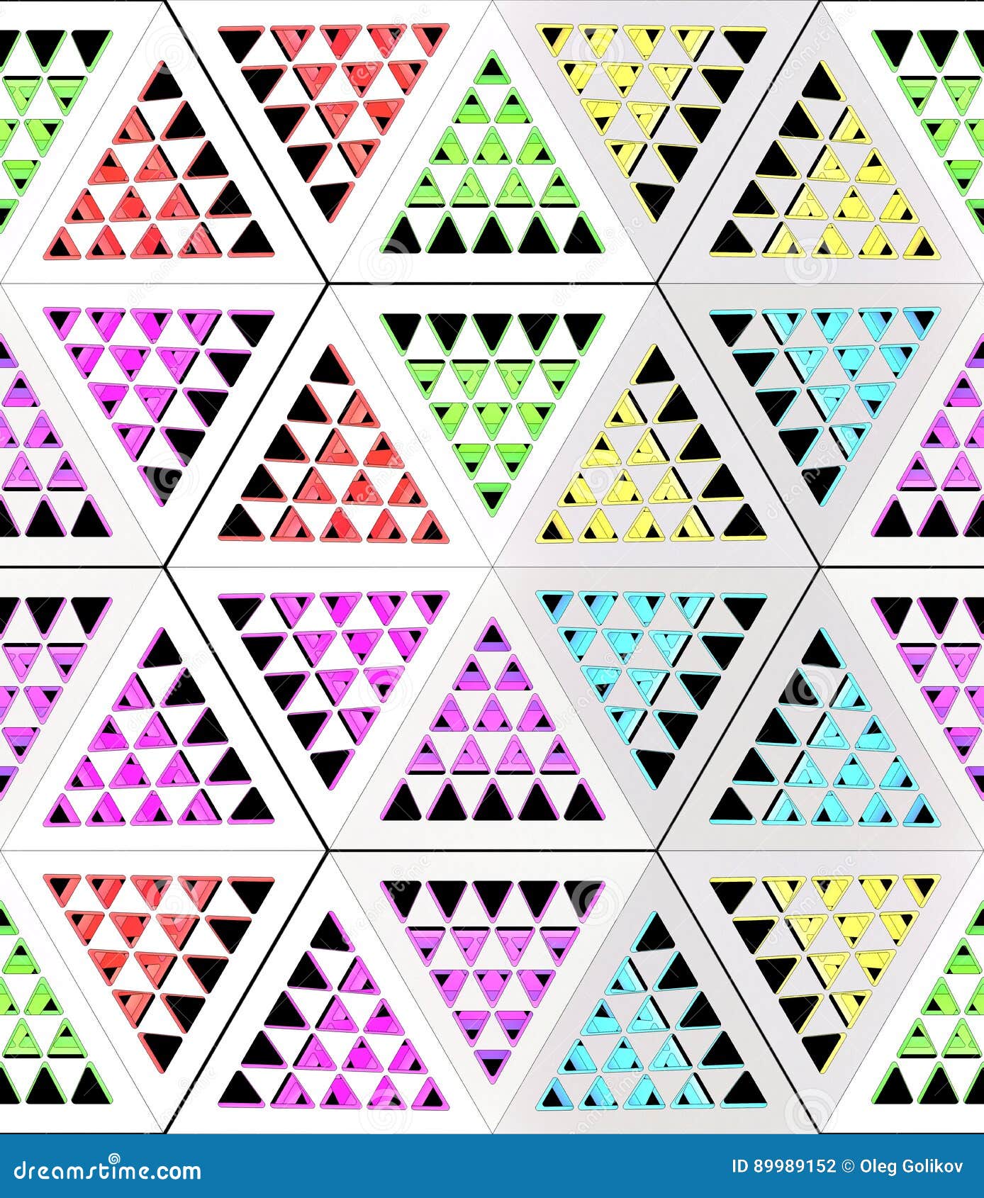 Stylistic Abstract Light Background with a Diverse Geometric Structure ...