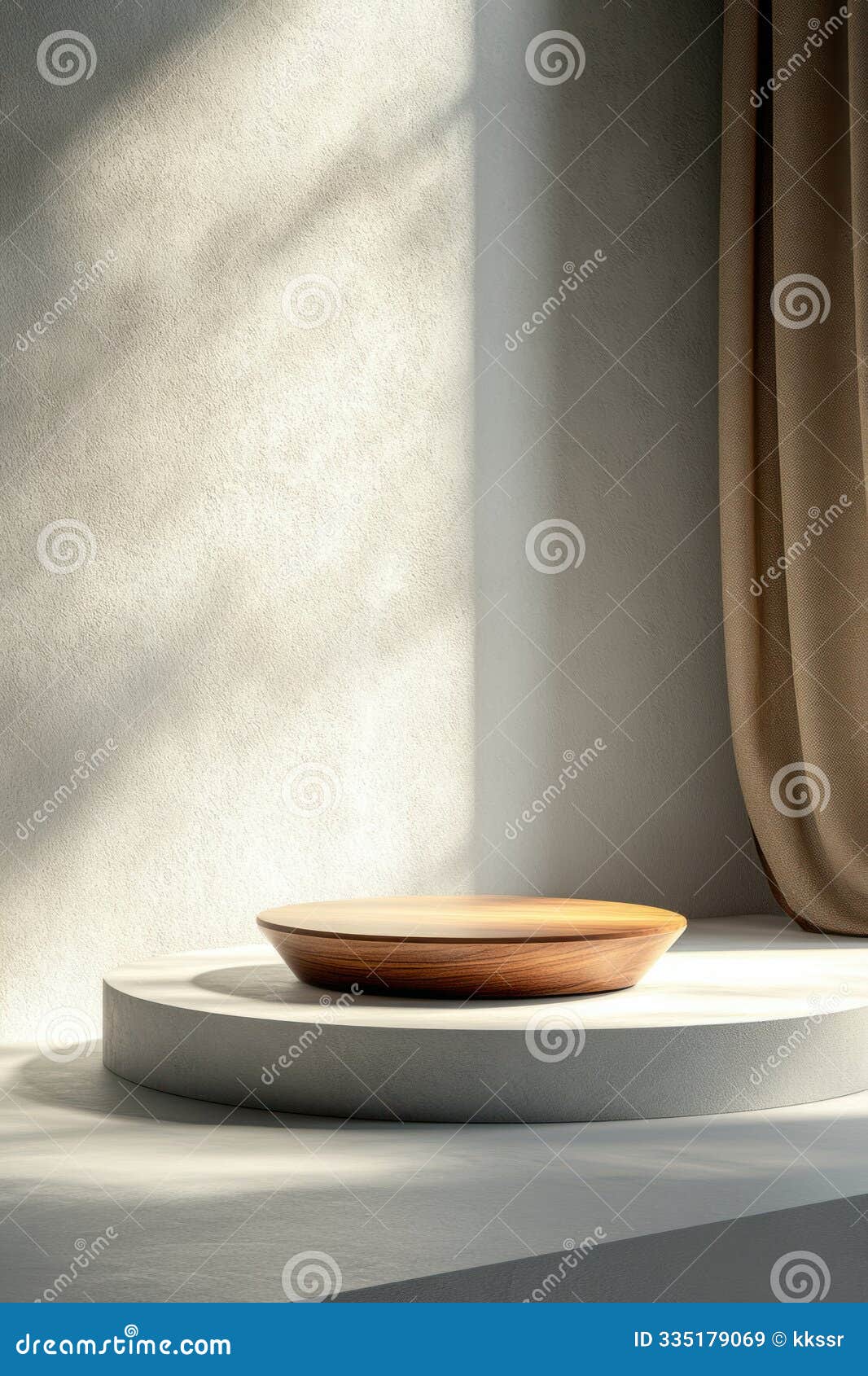 Stylize Product Placement Backdrop, an Elegant Podium is Front and ...