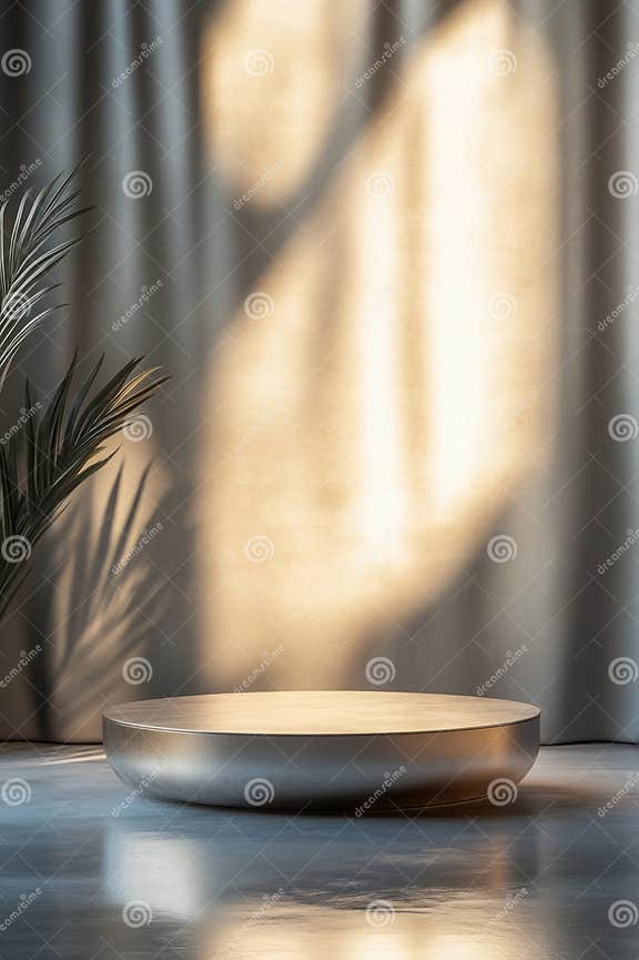 Stylize Product Placement Backdrop, a Sophisticated Podium Set on a ...