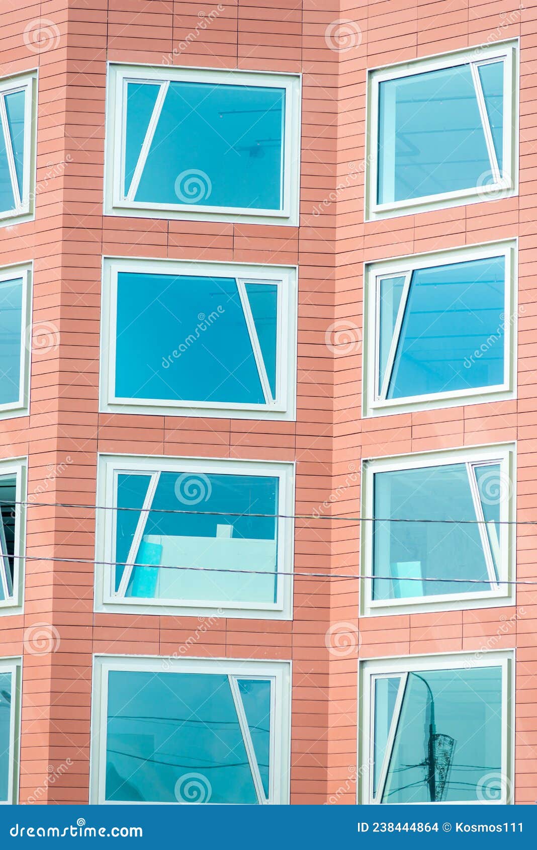 Stylized Altered Generic Corporate Modern Office Stock Photo - Image of ...