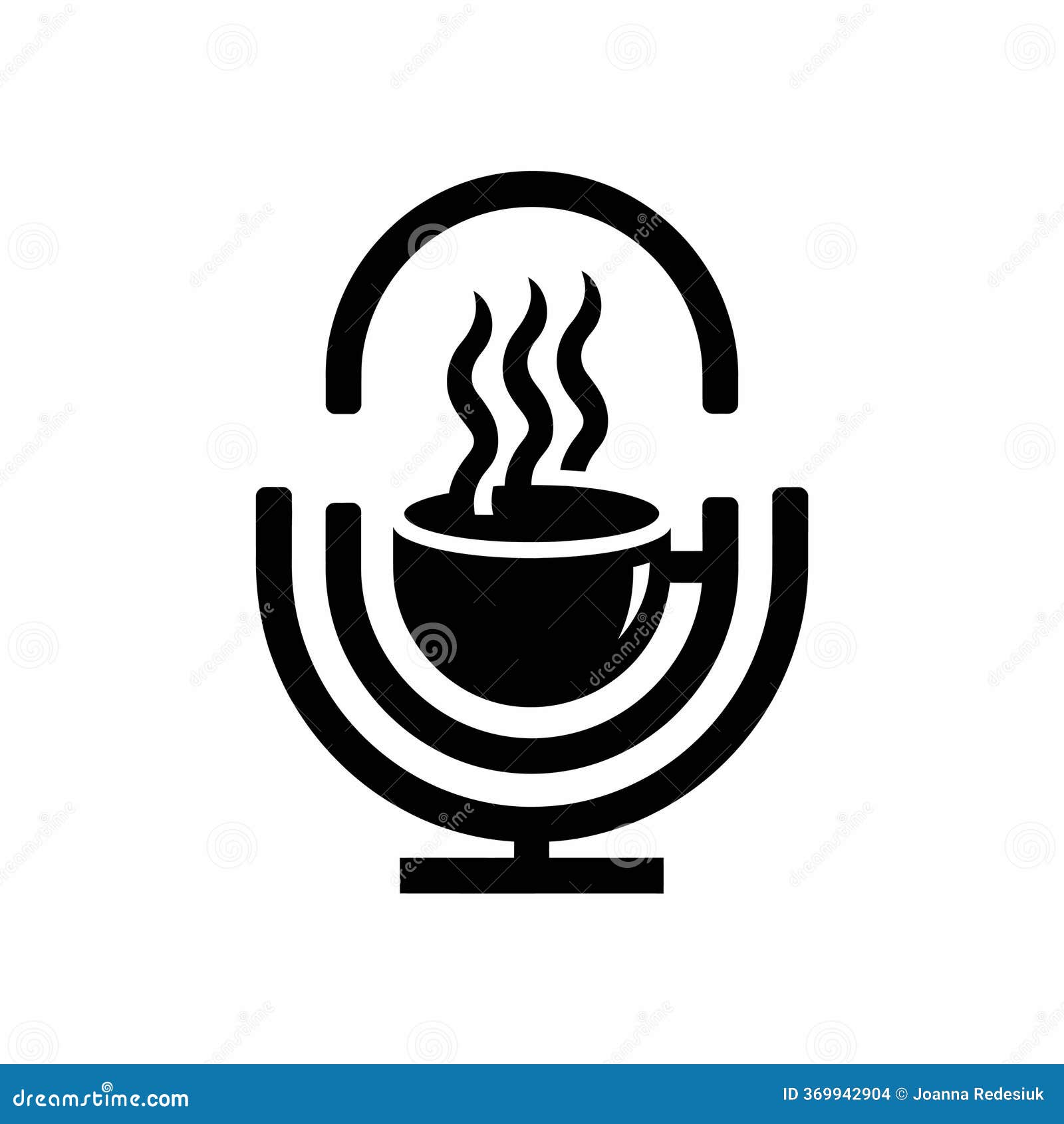 Microphone Shape Outline Icon. Signs And Symbols Can Be Used For Web ...