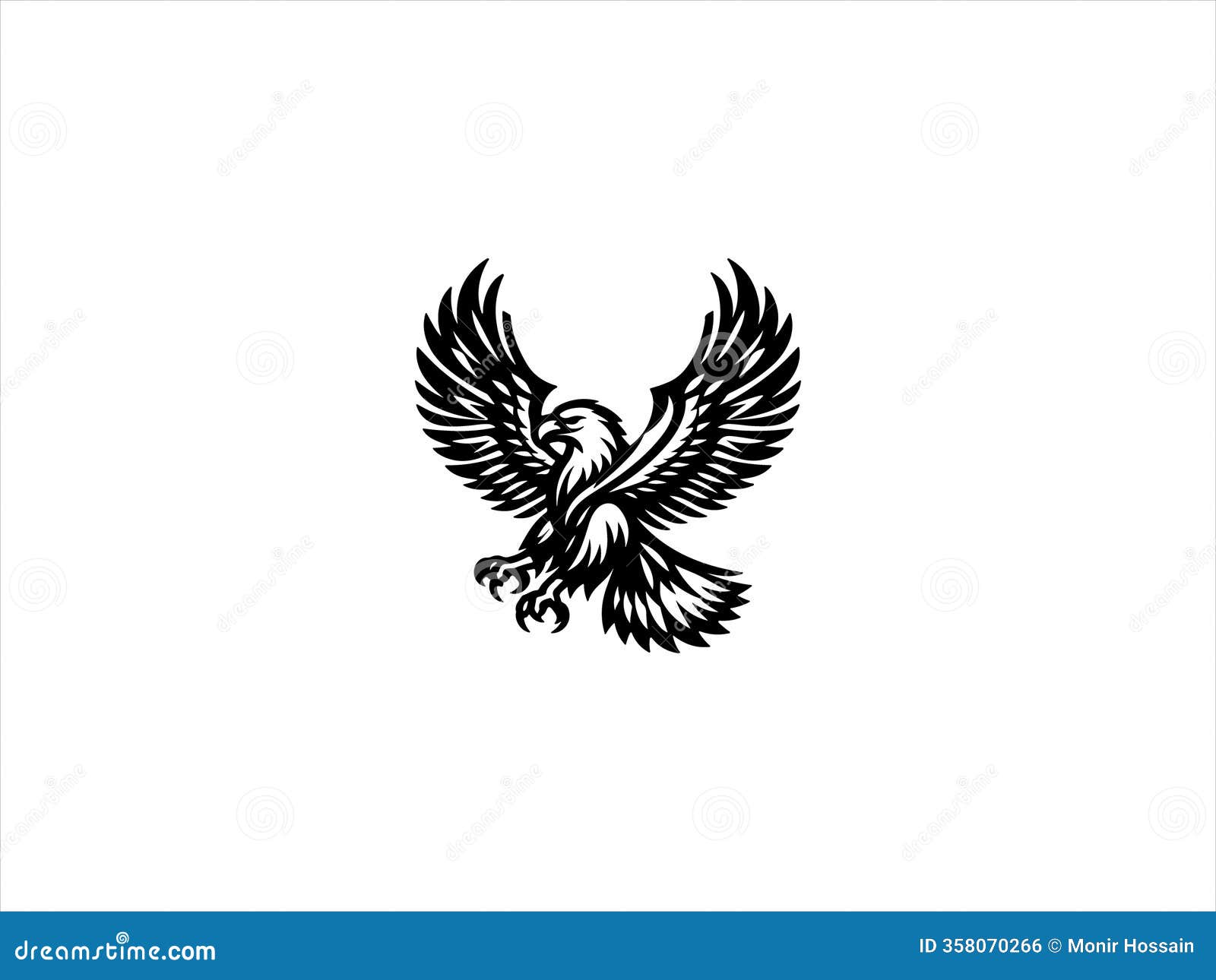 Falcon vector design stock illustration. Illustration of text - 358070266
