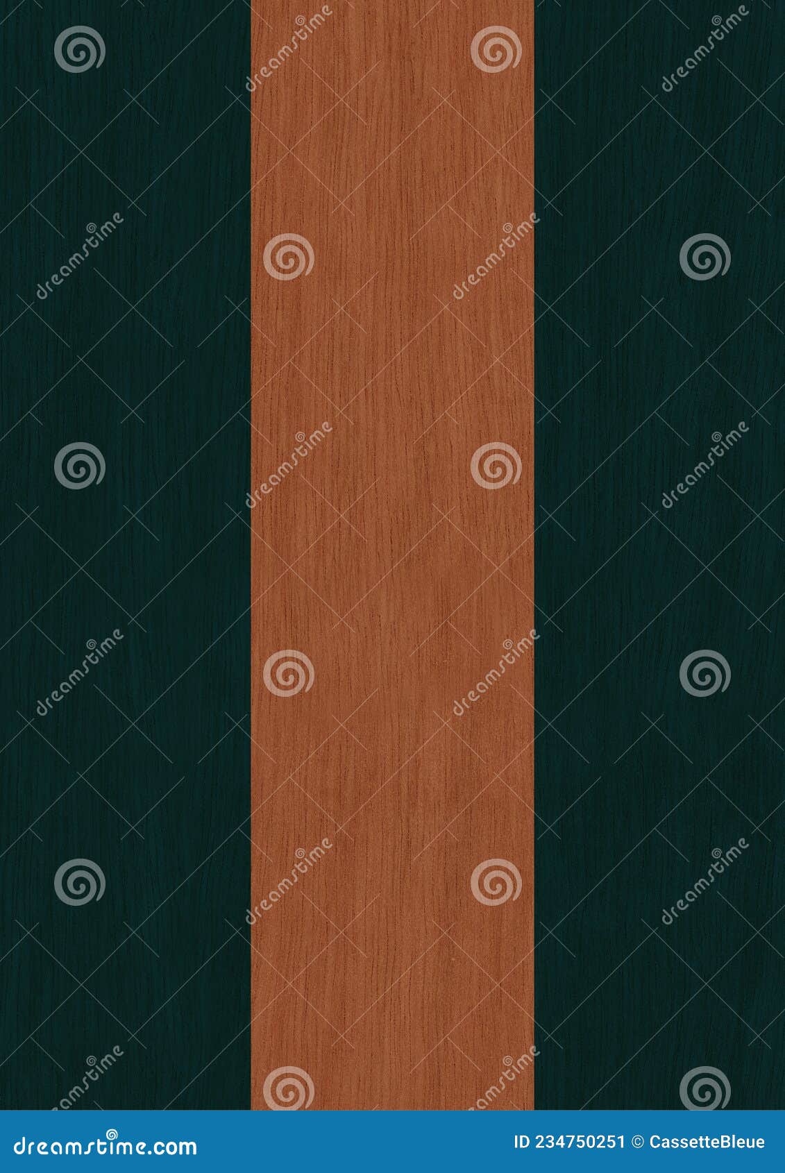 Stylized Brown Rectangle with Green Background Geometric Shape ...