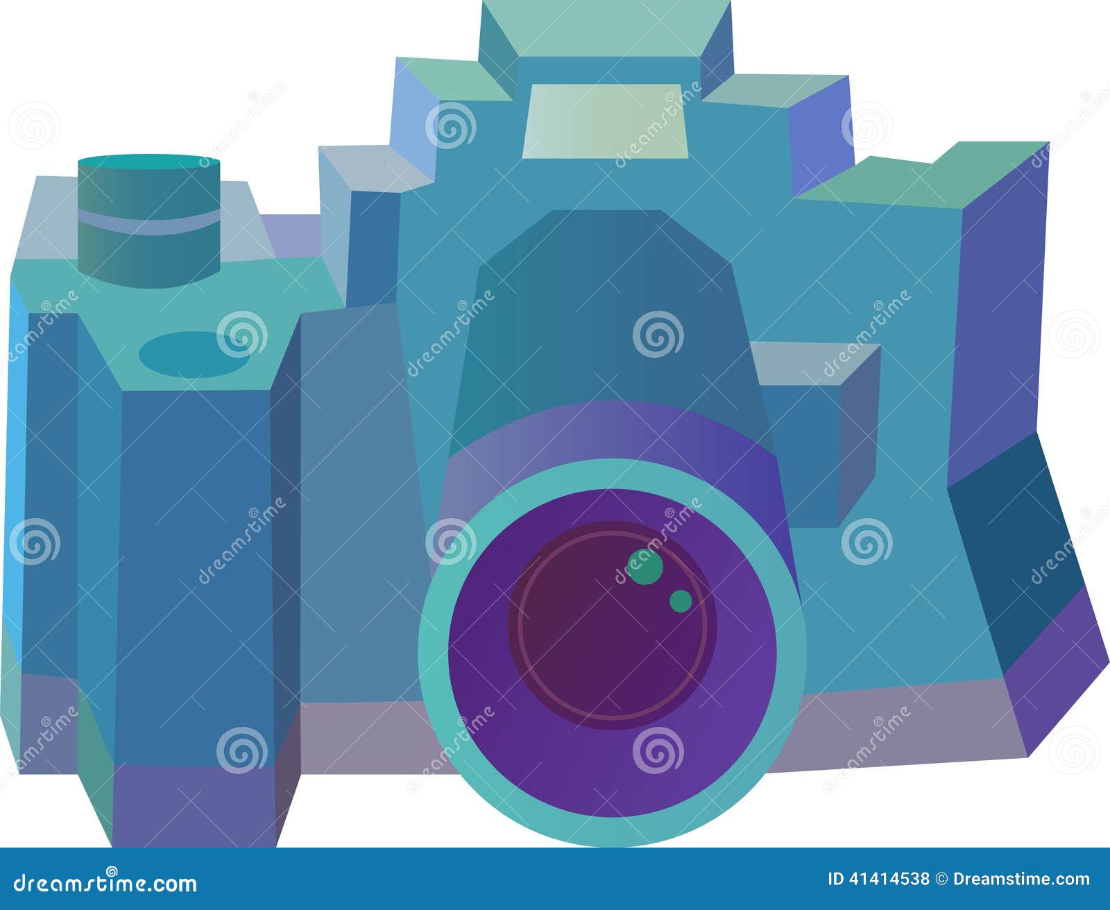 Stylized Camera - Illustration Stock Illustration - Illustration of ...
