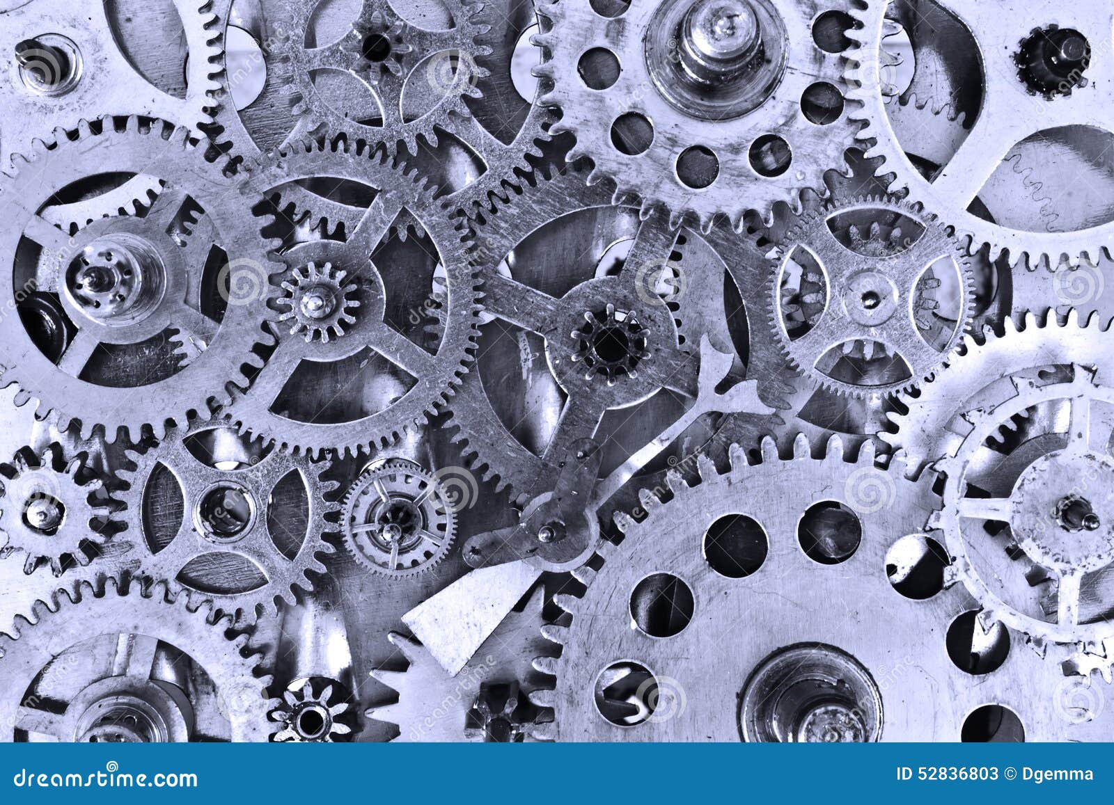 Stylized Collage Of A Mechanical Device Abstract Background Stock Photo ...