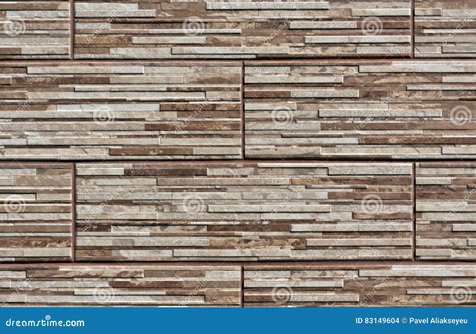 Stylized Color Brick Wall Texture. Stock Photo - Image of cement ...