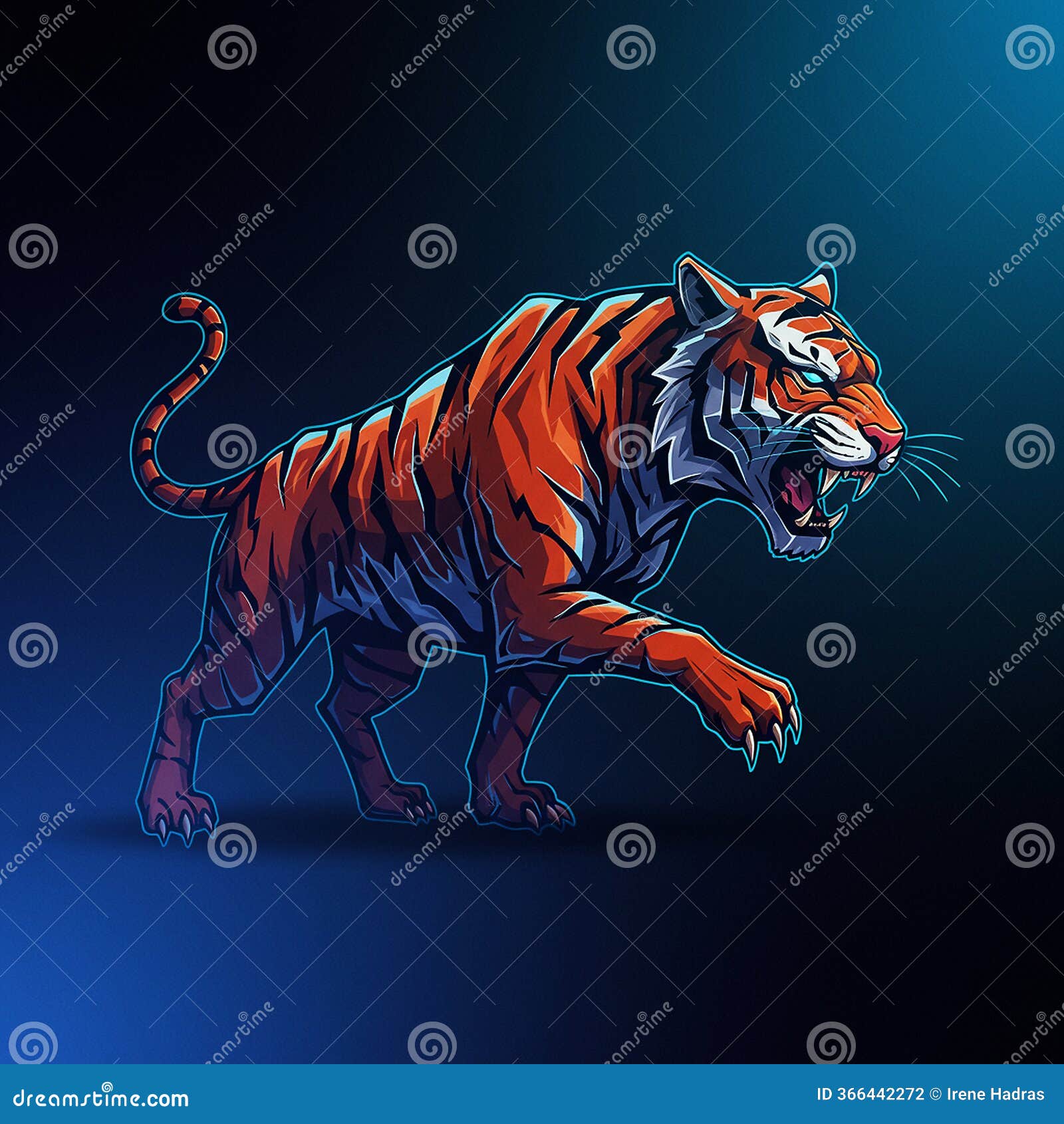 Aggressive Orange Dodge Challenger Hellcat Redeye Stock Photo ...