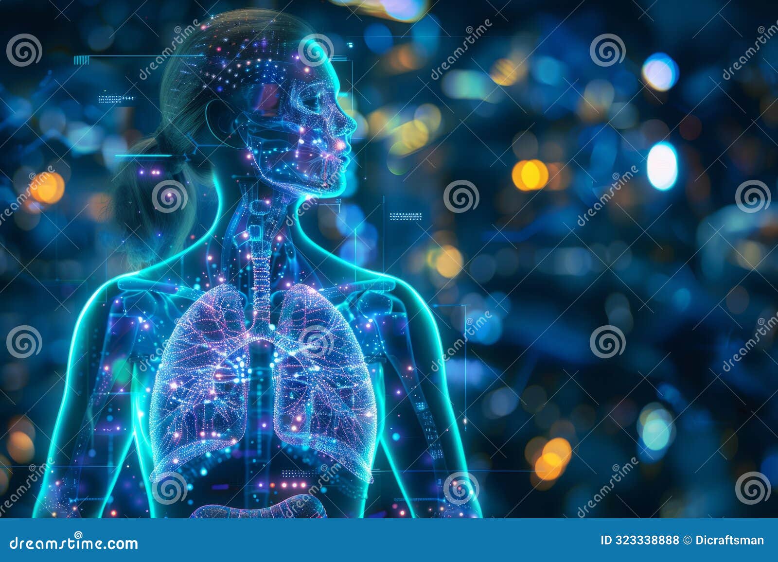 A Digital Anatomy of Humanity Illuminated by the City Lights ...