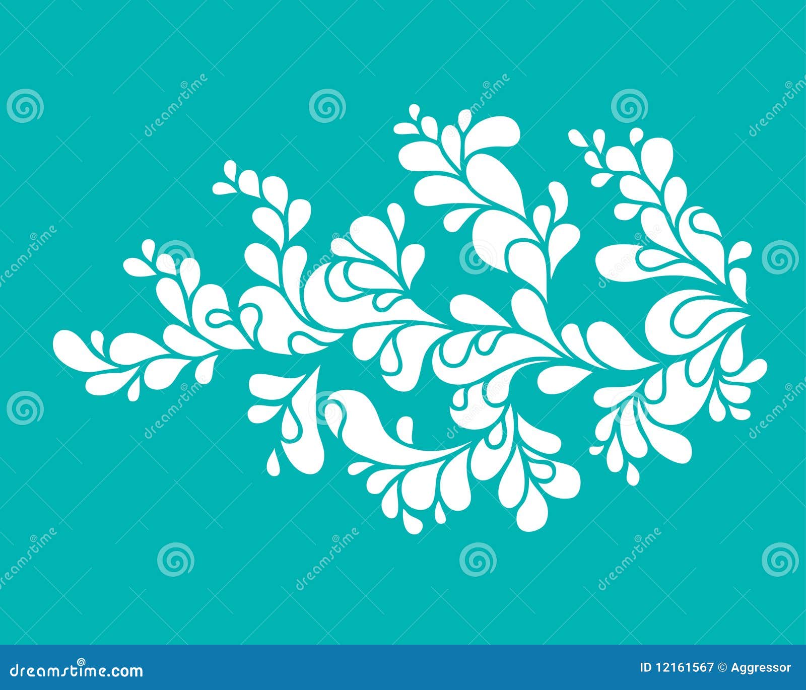 Stylized Flower Drawing Cartoon Vector | CartoonDealer.com #12161567