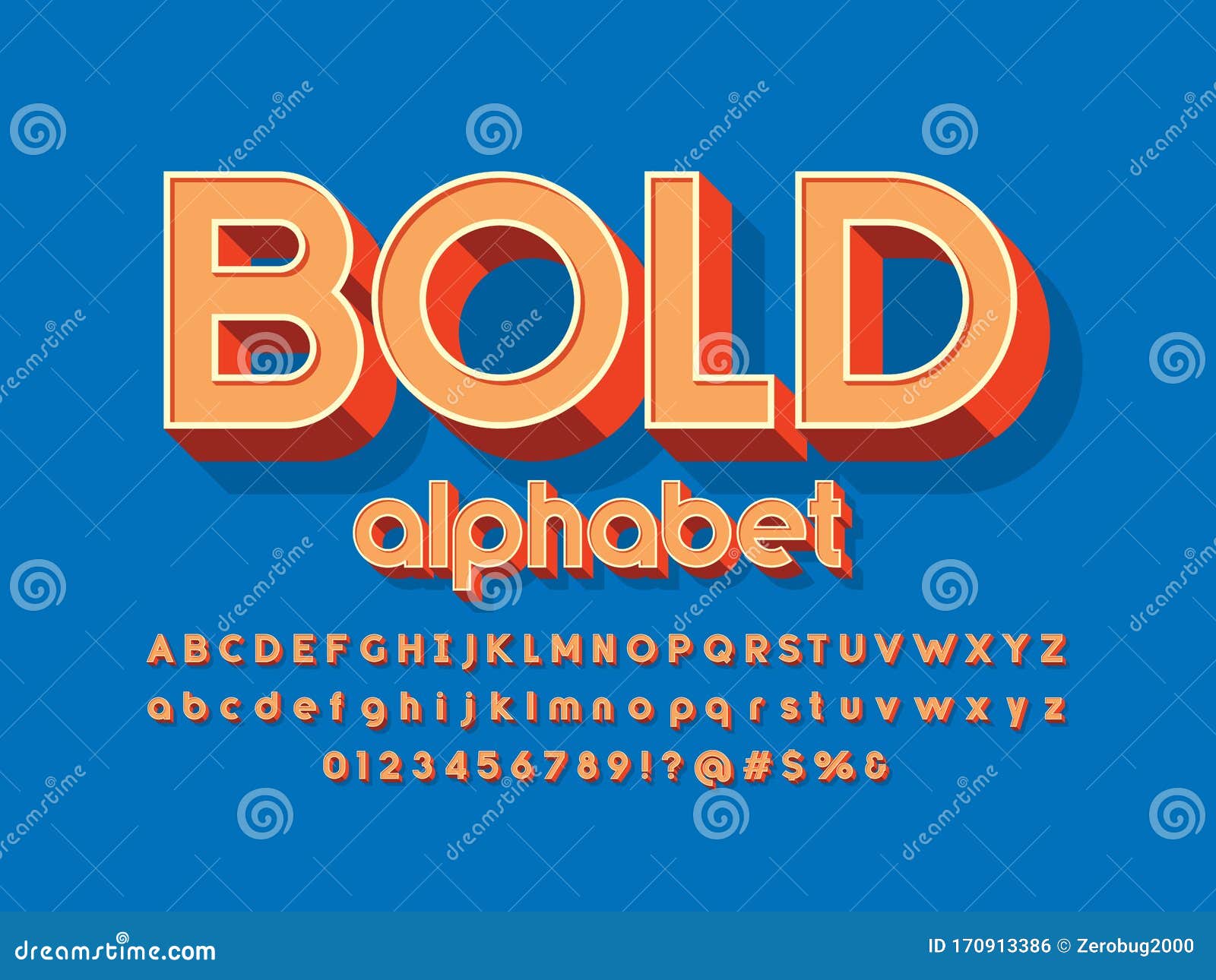 Stylized font stock vector. Illustration of typographic - 170913386