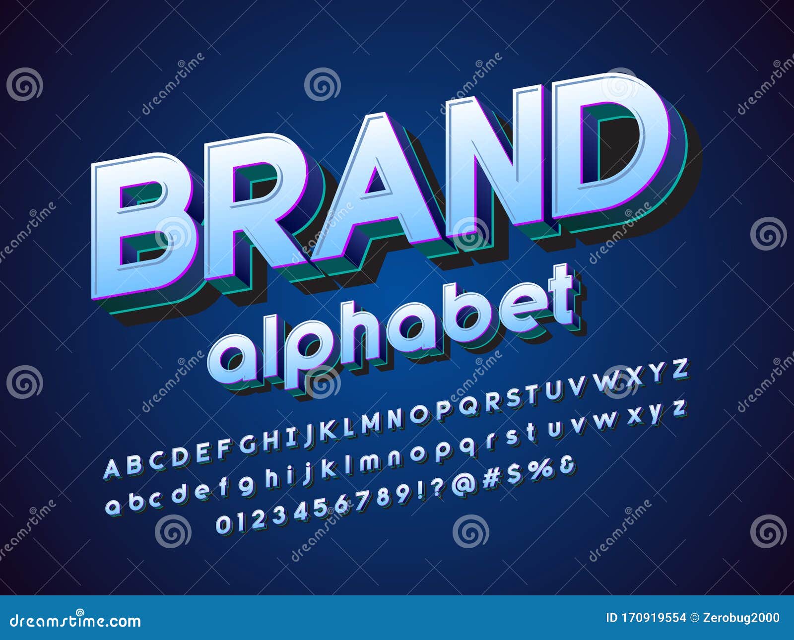 Stylized font stock vector. Illustration of design, element - 170919554