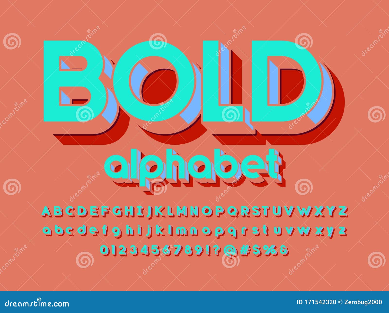Stylized font stock vector. Illustration of typographic - 171542320