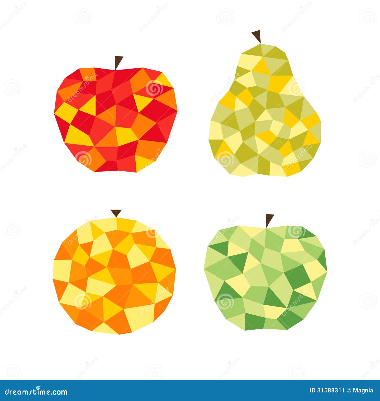 stylized-fruits-set-color-polygonal-vector-illustration-31588311.jpg ...