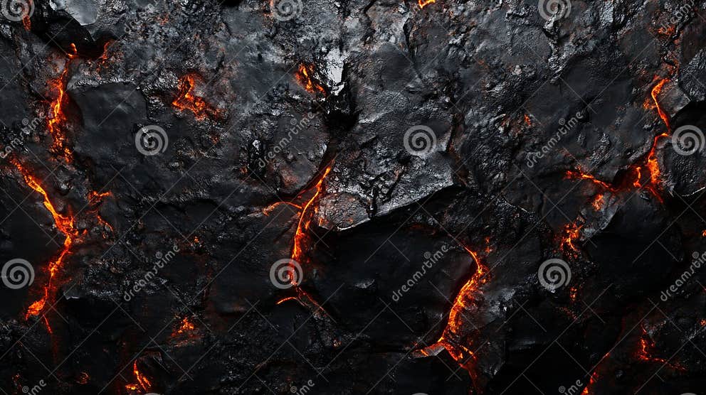 A Stylized G with a Texture Resembling Fire, Displayed on a Black ...
