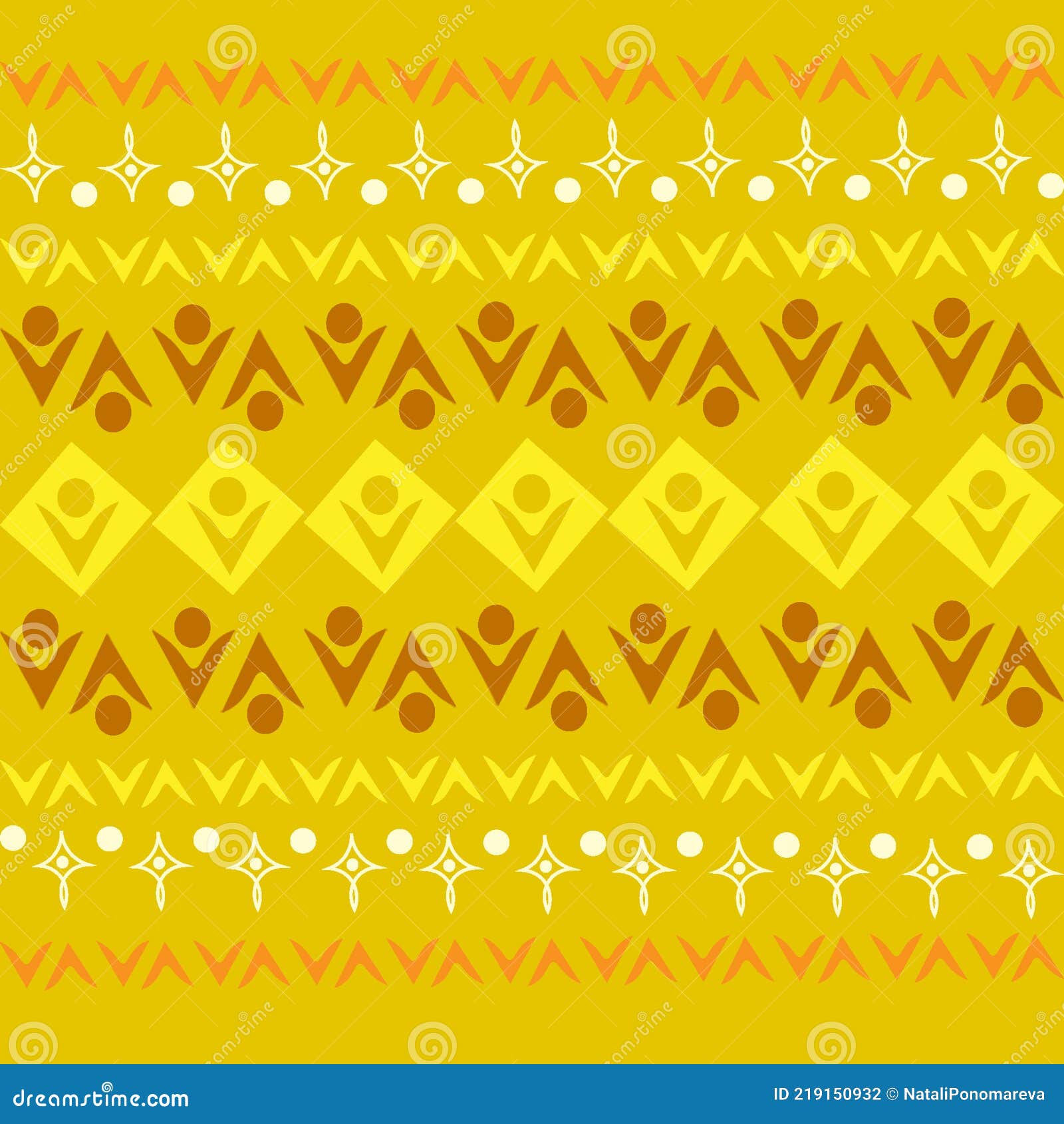 Stylized Geometric Pattern on a Square Background. Shape Stock ...