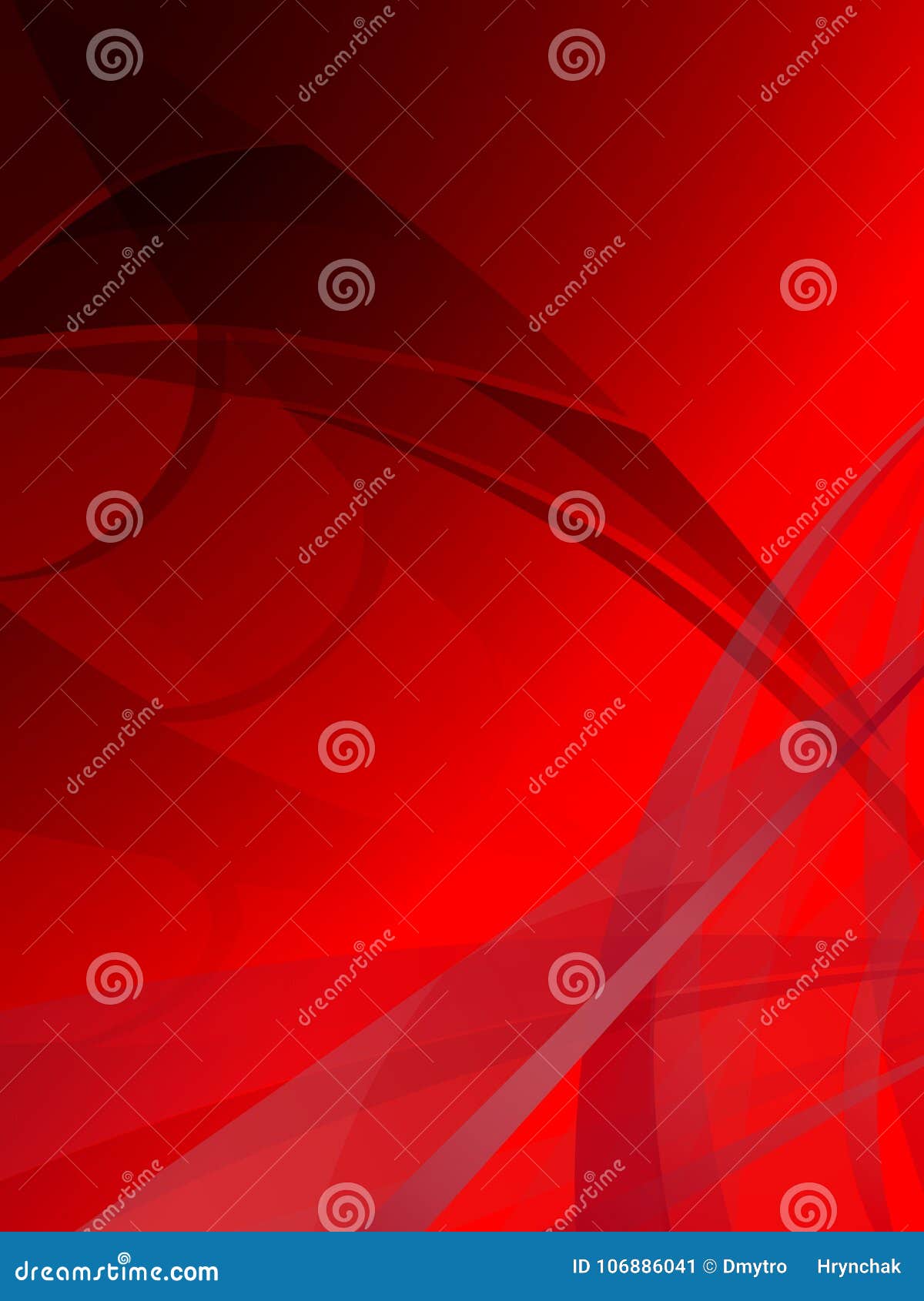 Stylized, Geometric Red Color Abstract Background Stock Illustration ...