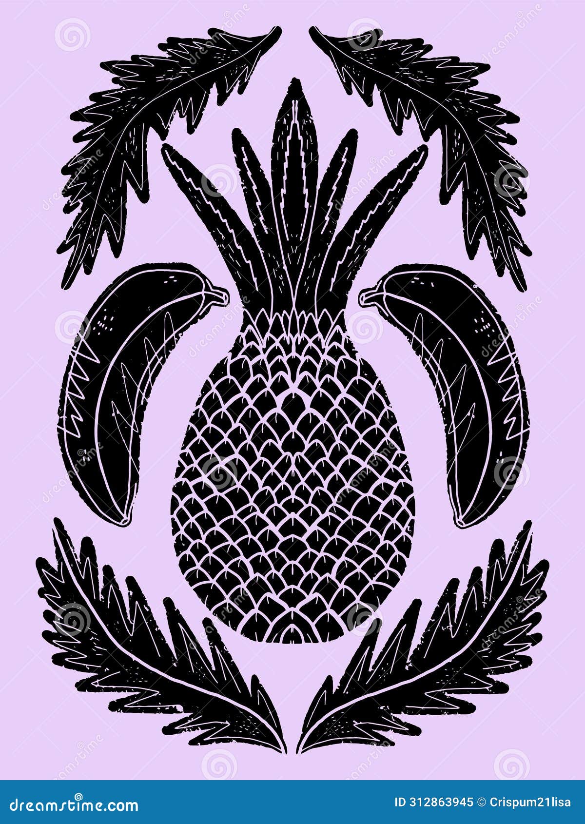 Stylized Graphic Vector Black Texture Element. Stock Vector ...