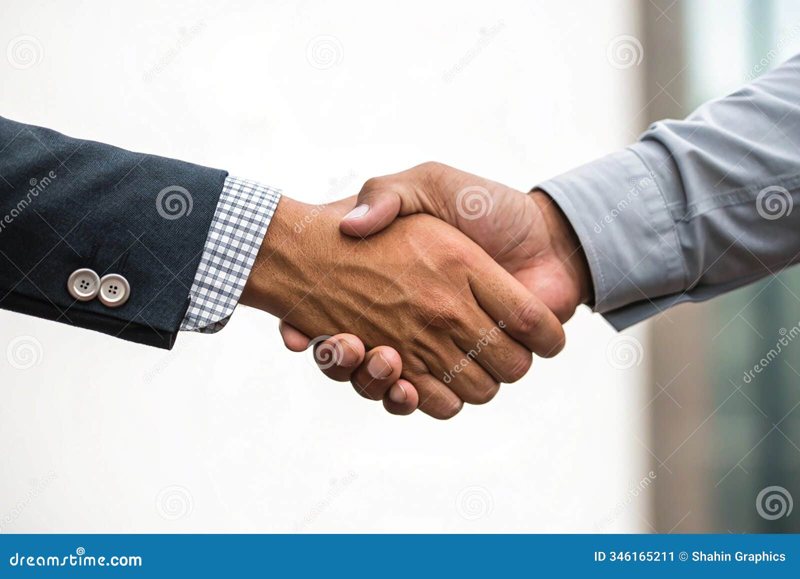 Hand Shake Icon. Agreement and Cooperation Symbol Stock Image - Image ...