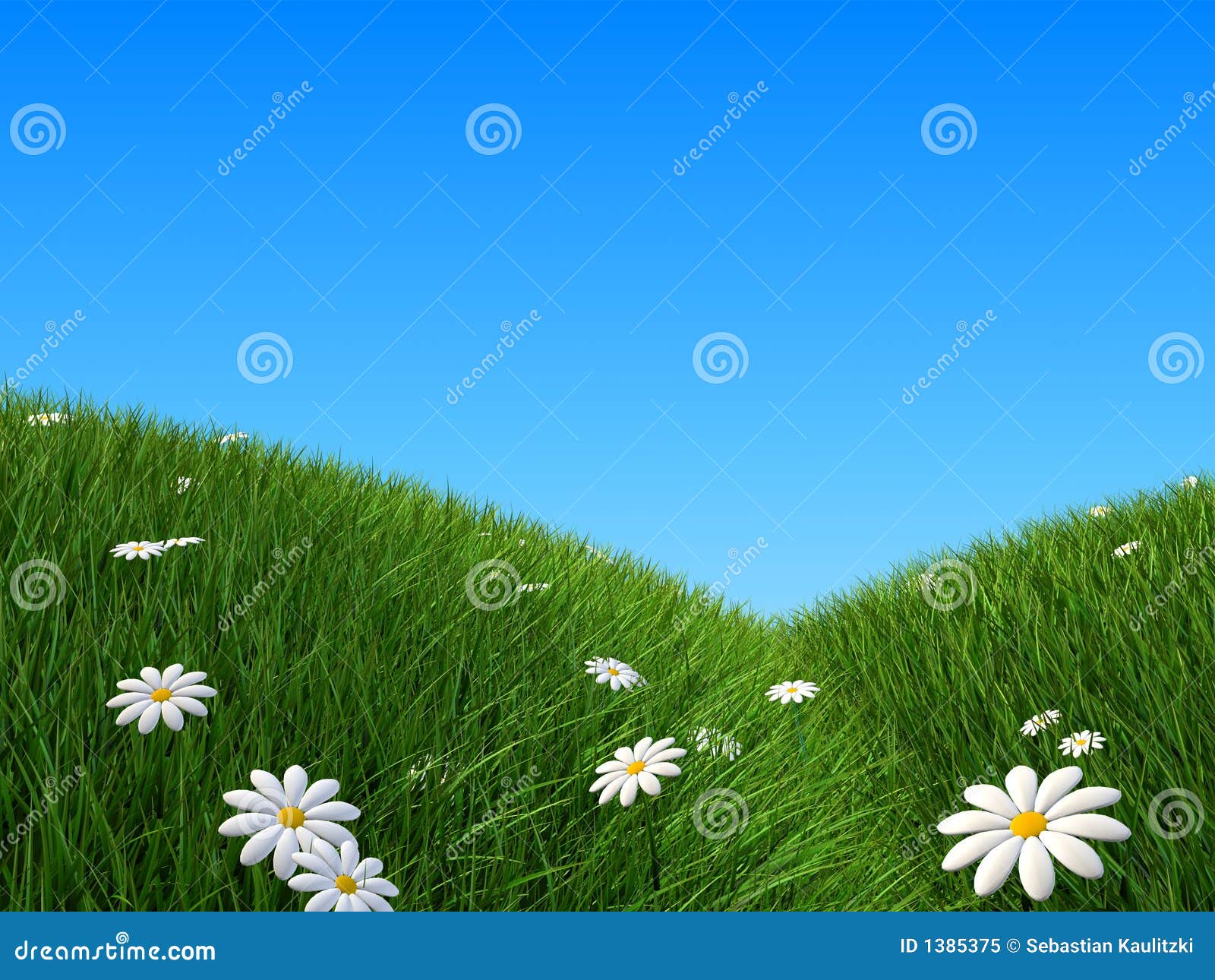 Stylized hill stock illustration. Illustration of horizon - 1385375
