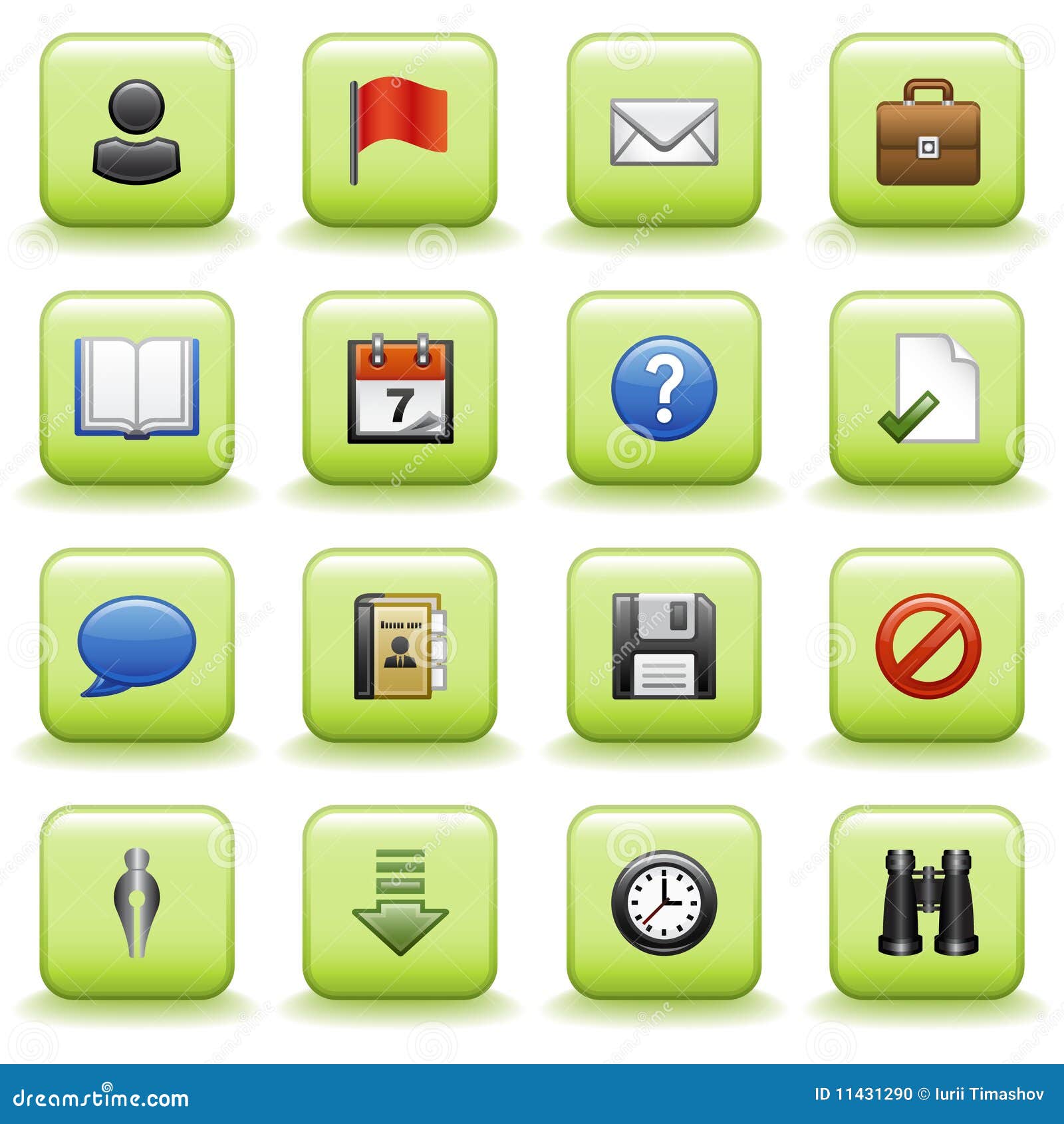 Stylized icons set 01 stock vector. Illustration of icon - 11431290