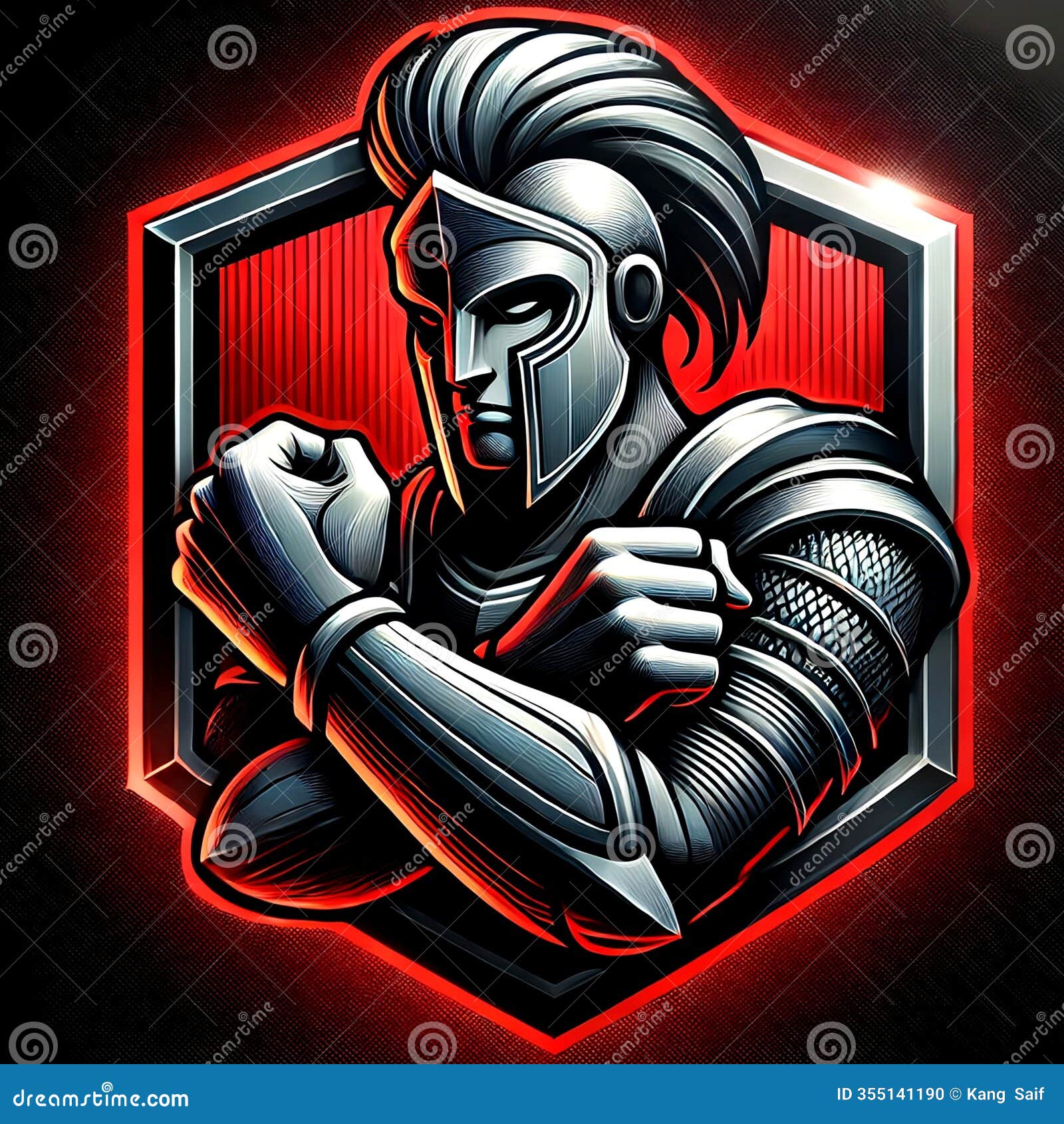 Unbreakable Resolve stock illustration. Illustration of emblem - 355141190