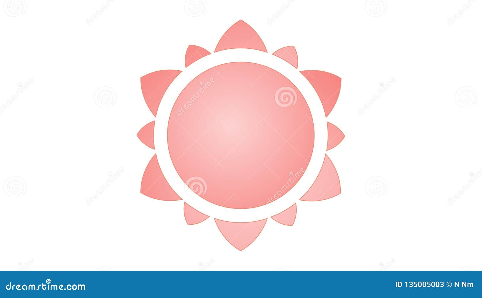 Stylized image of the sun stock vector. Illustration of sunlight ...