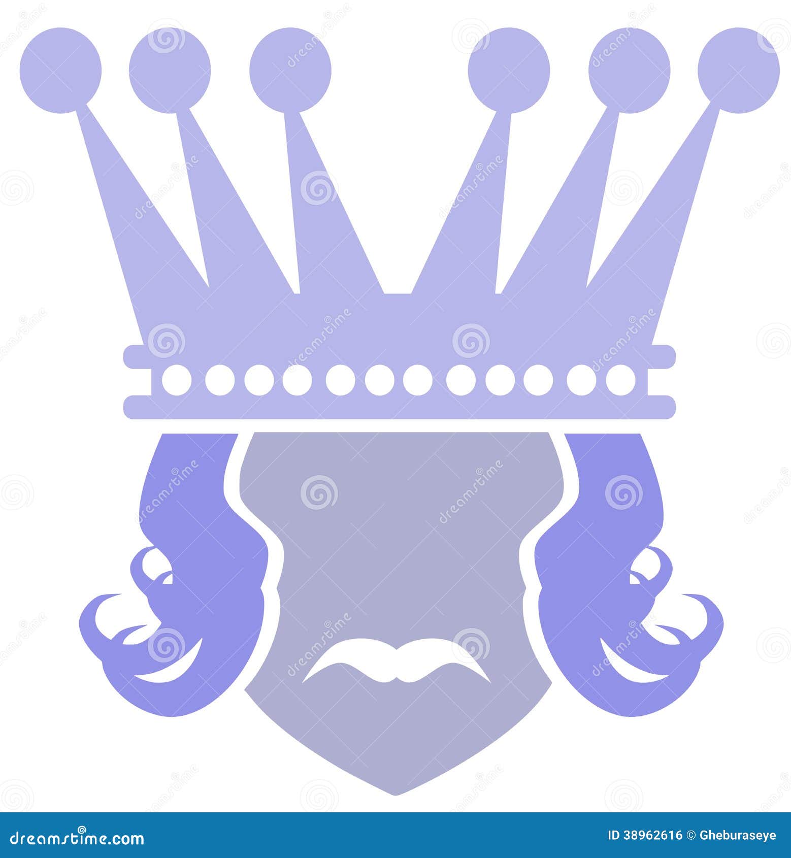 Stylized King Neptune Cartoon Vector | CartoonDealer.com #33748415