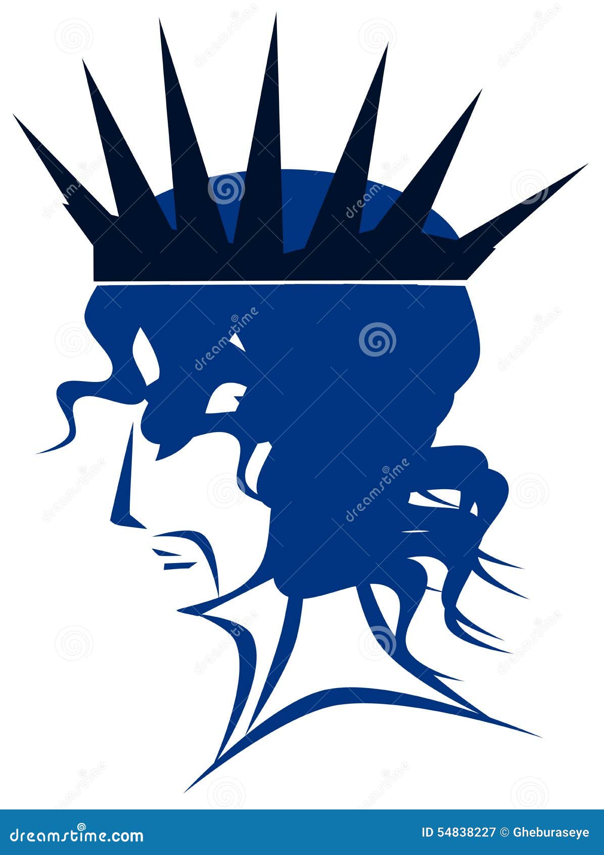 Stylized King Neptune Cartoon Vector | CartoonDealer.com #33748415