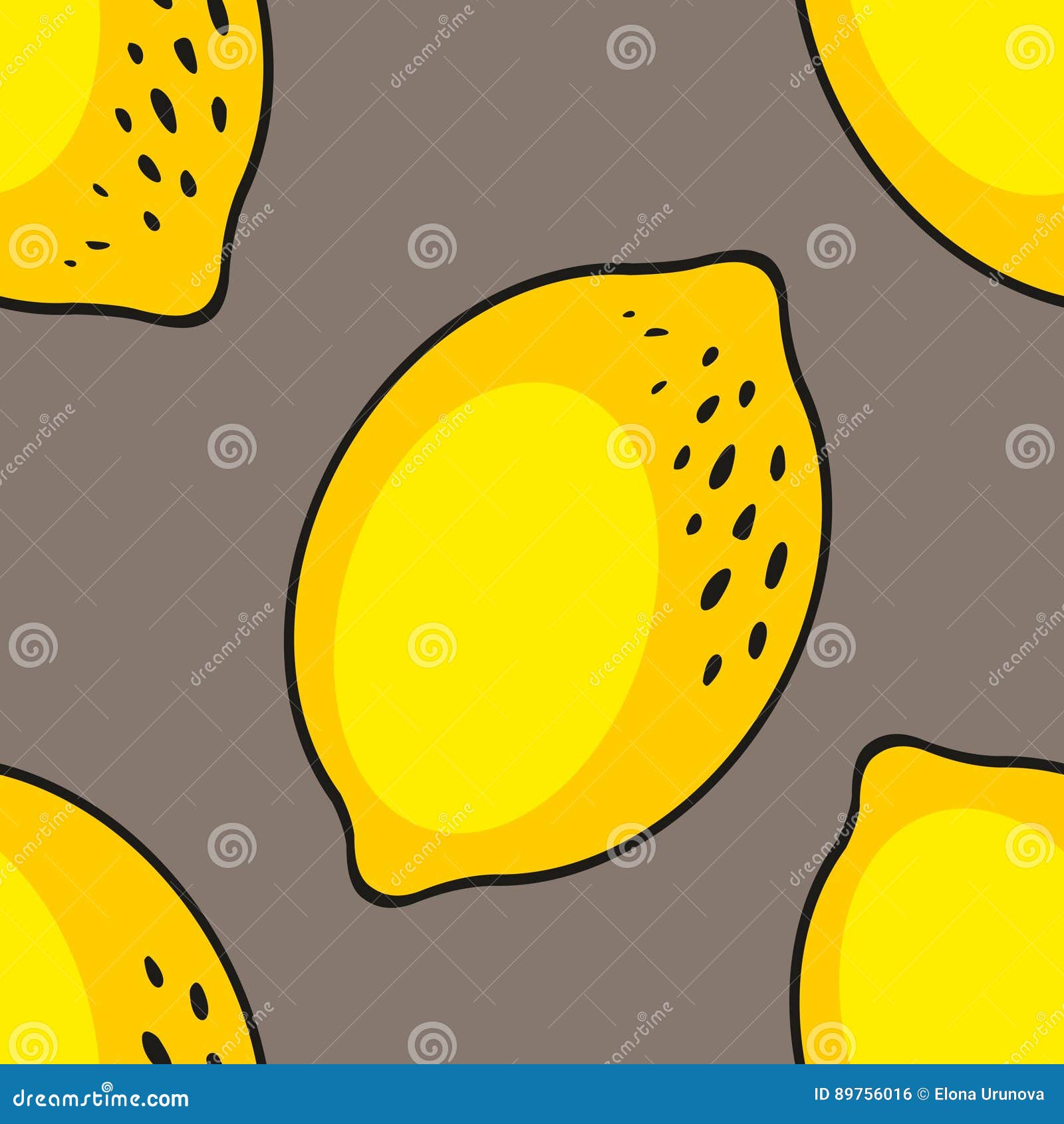 Stylized Lemon Tree Logo. Vector Illustration | CartoonDealer.com ...