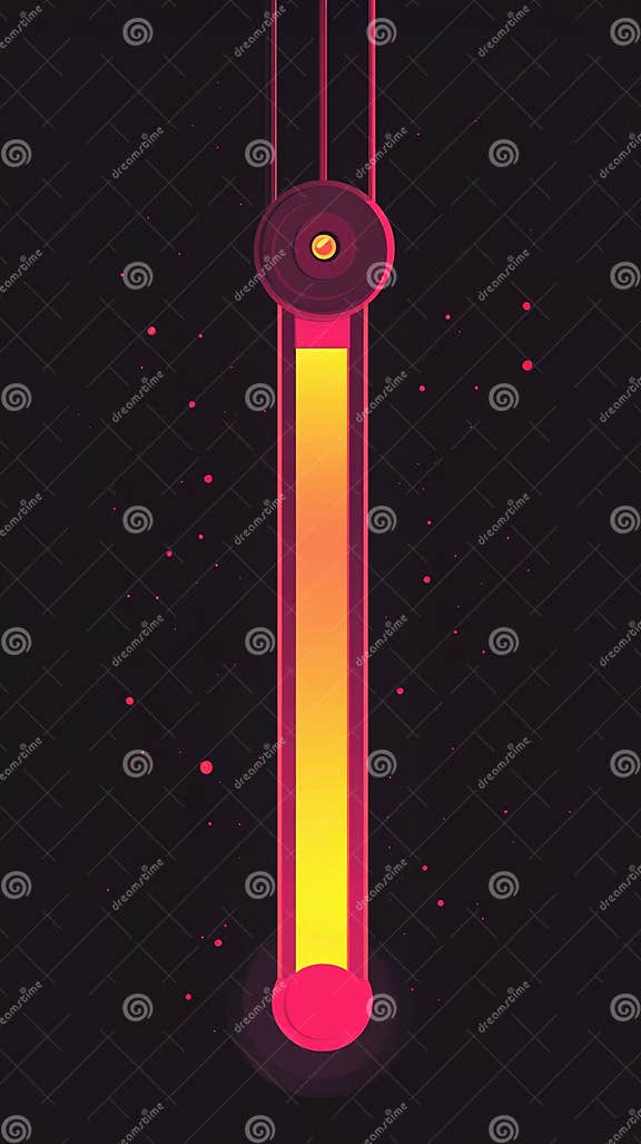 Stylized Loading Bar Illustration Symbolizing Progress in a Corporate ...